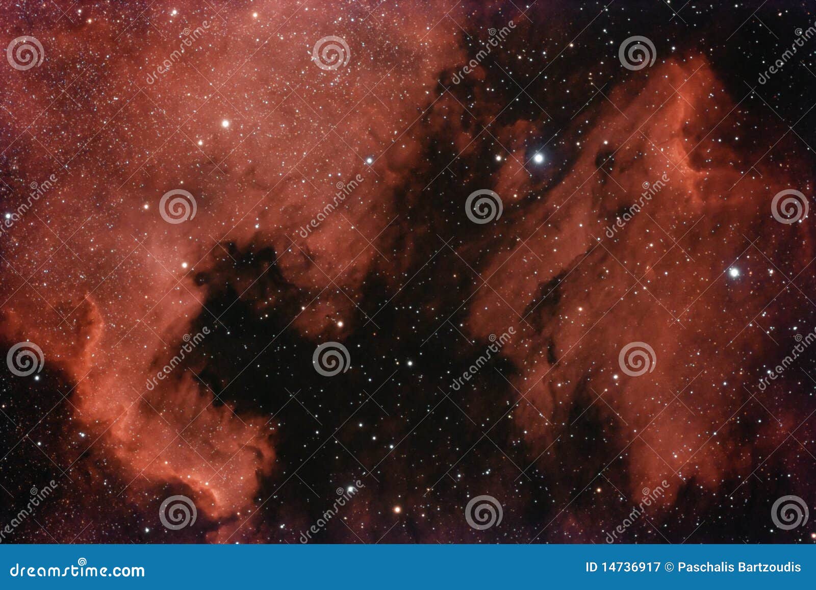 Nebula in deep space stock image. Image of distance, amazing - 14736917