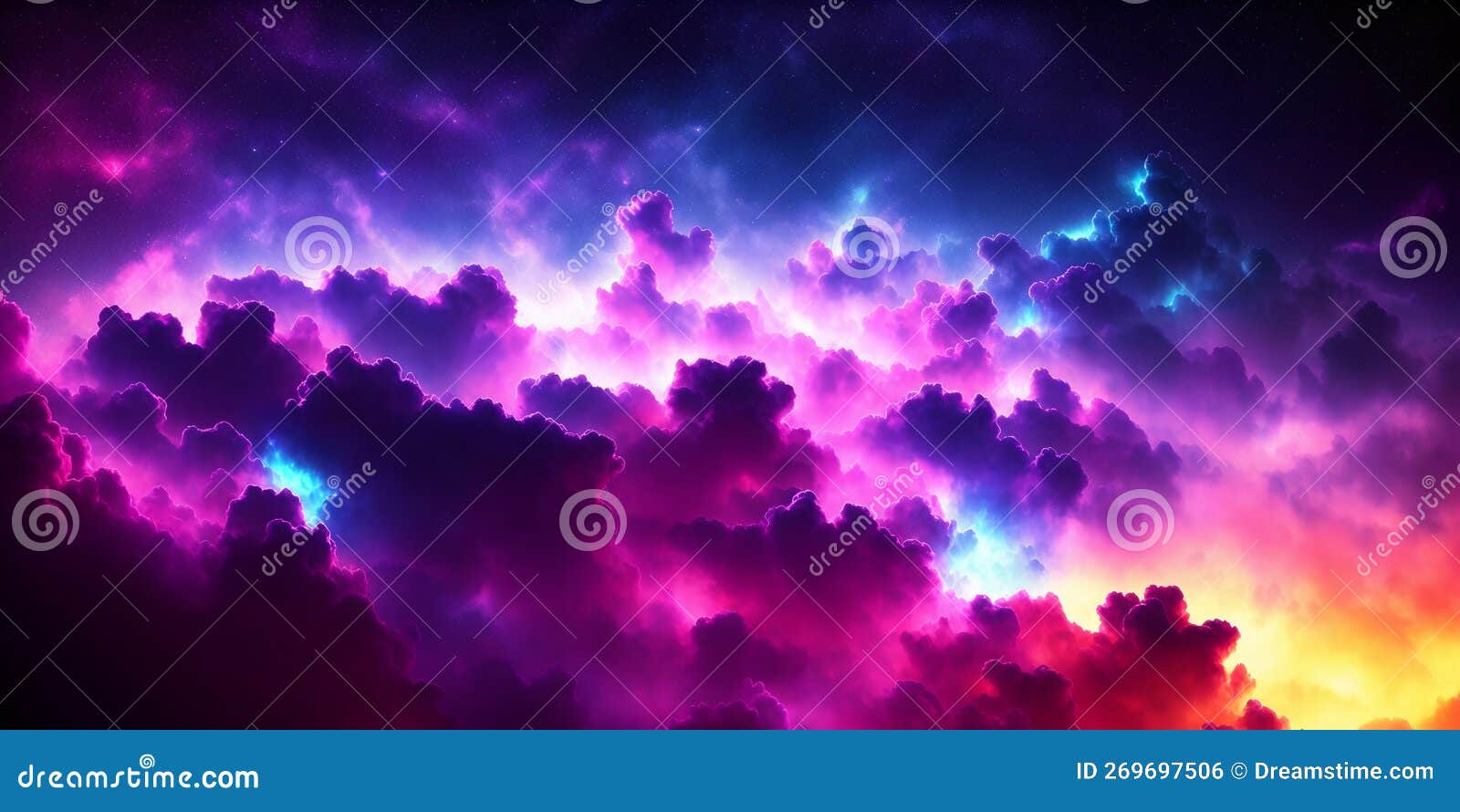 Nebula In Deep Space Concept Stock Illustration Illustration Of Cloud