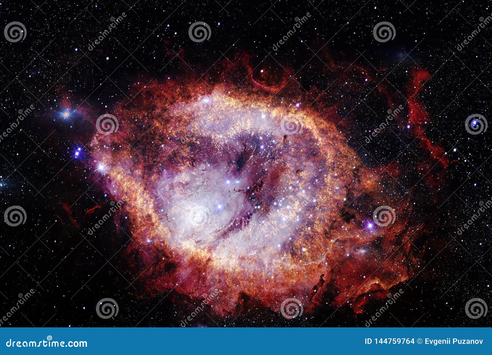 Nebula an Interstellar Cloud of Star Dust. Outer Space Image Stock ...