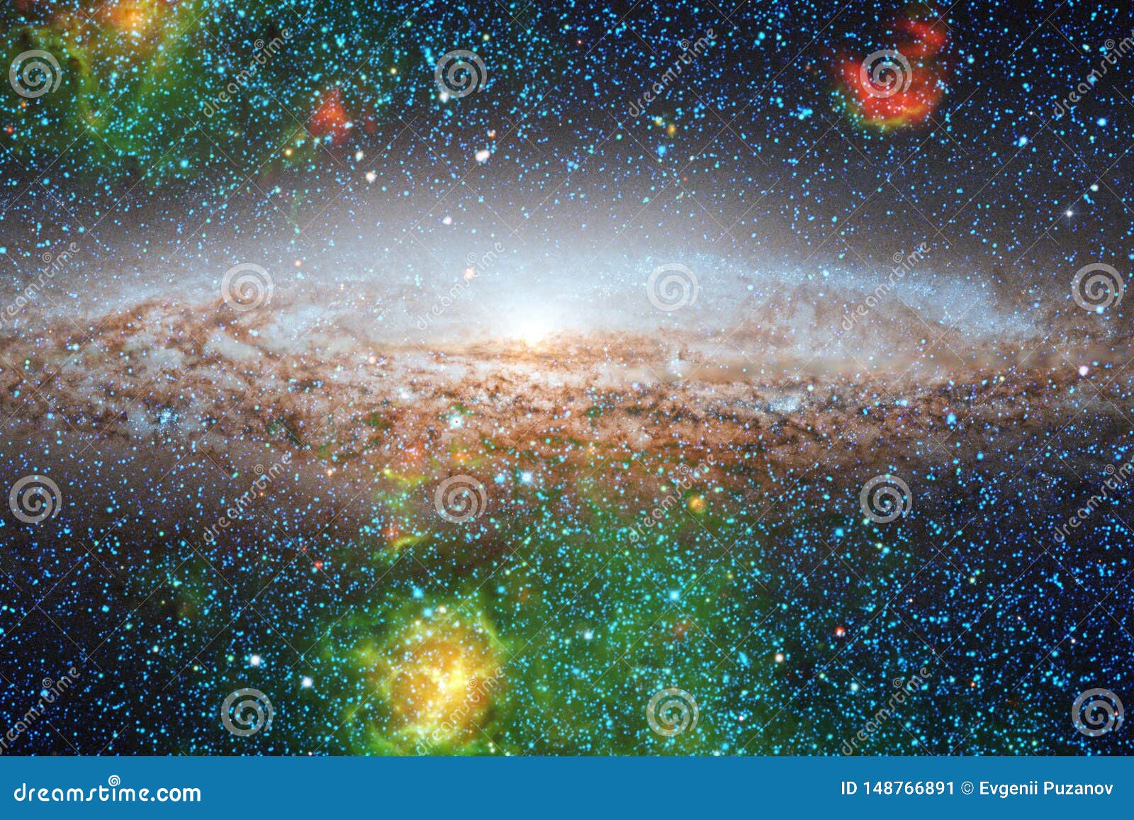 Nebula an Interstellar Cloud of Star Dust. Outer Space Image Stock ...