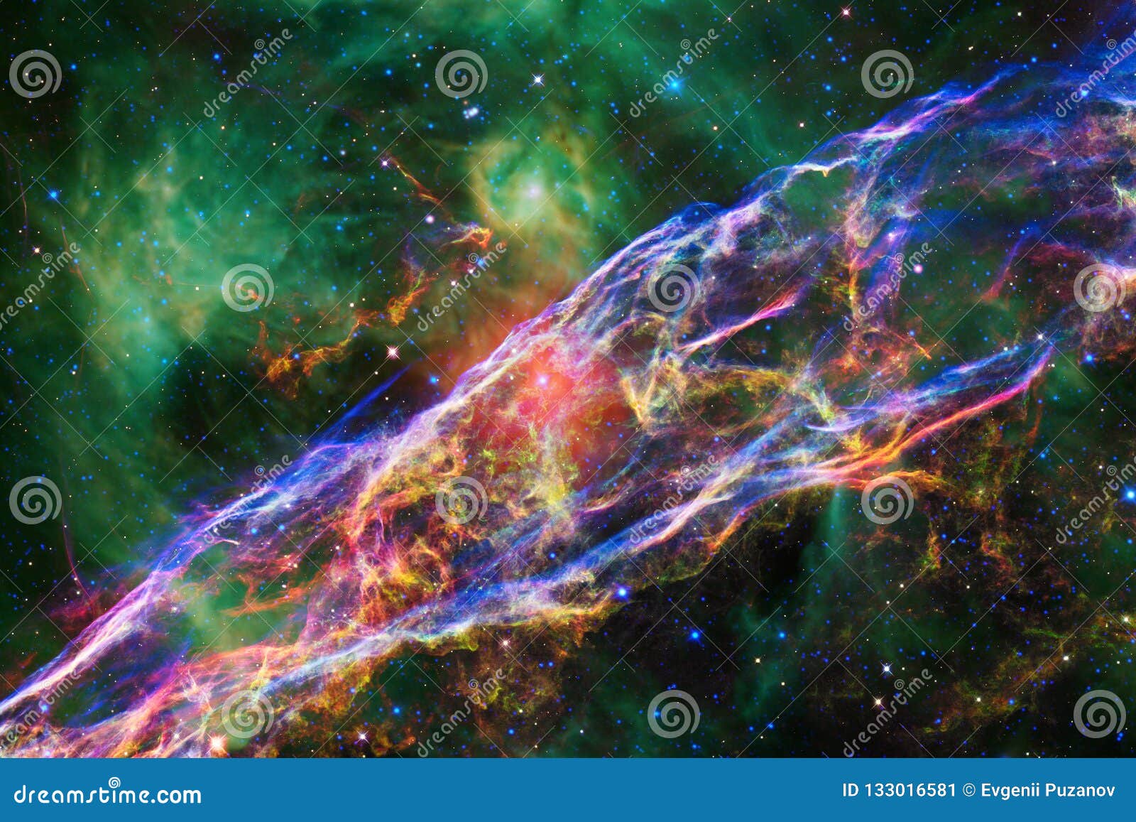 Nebula an Interstellar Cloud of Star Dust. Outer Space Image Stock ...