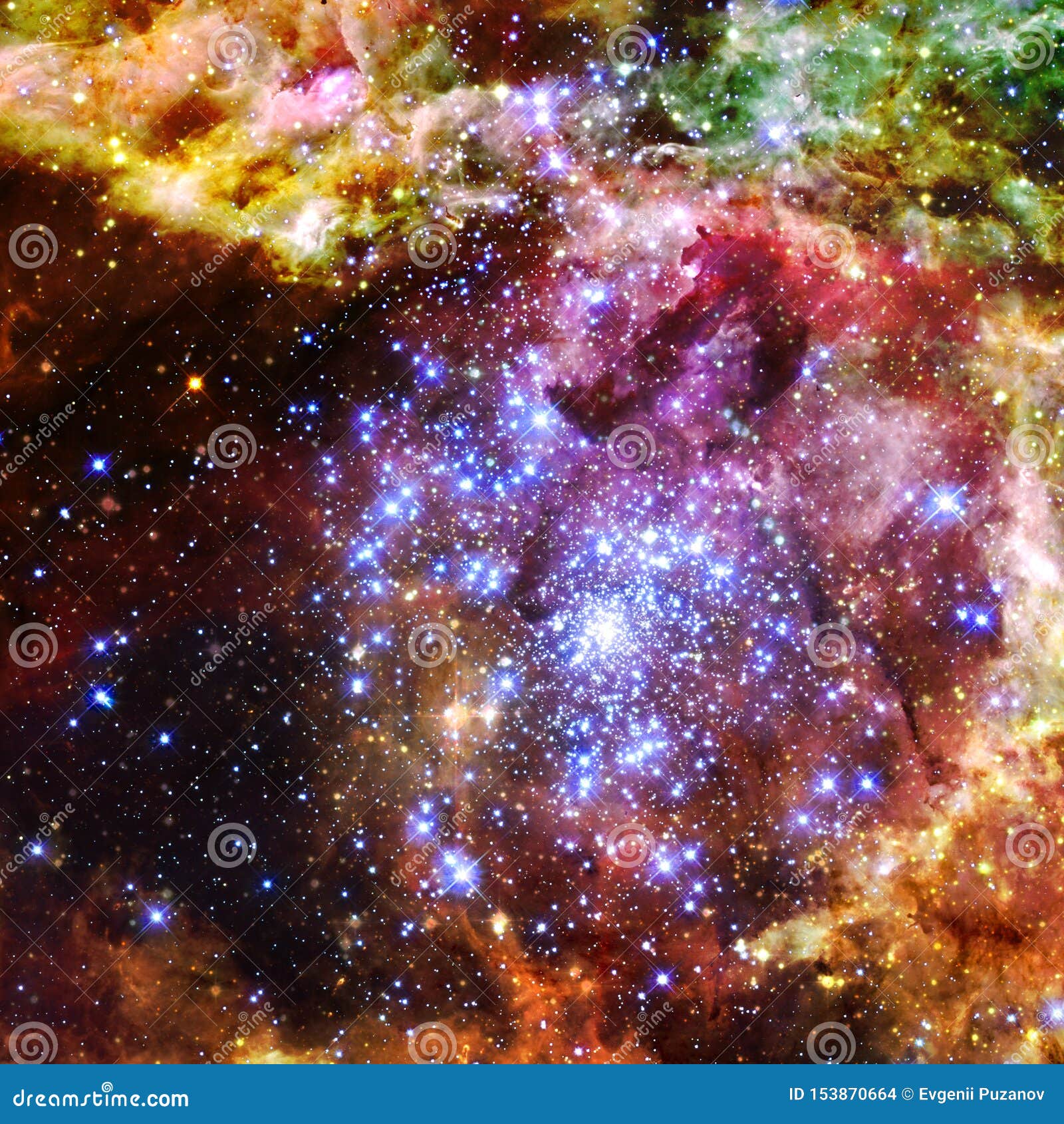 Nebula an Interstellar Cloud of Stars Dust Stock Photo - Image of dust ...