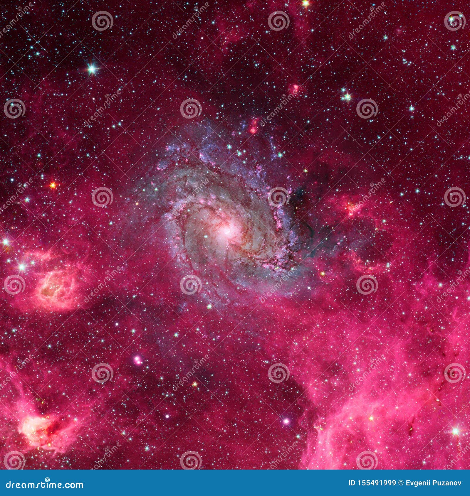 Nebula an Interstellar Cloud of Stars Dust Stock Image - Image of ...