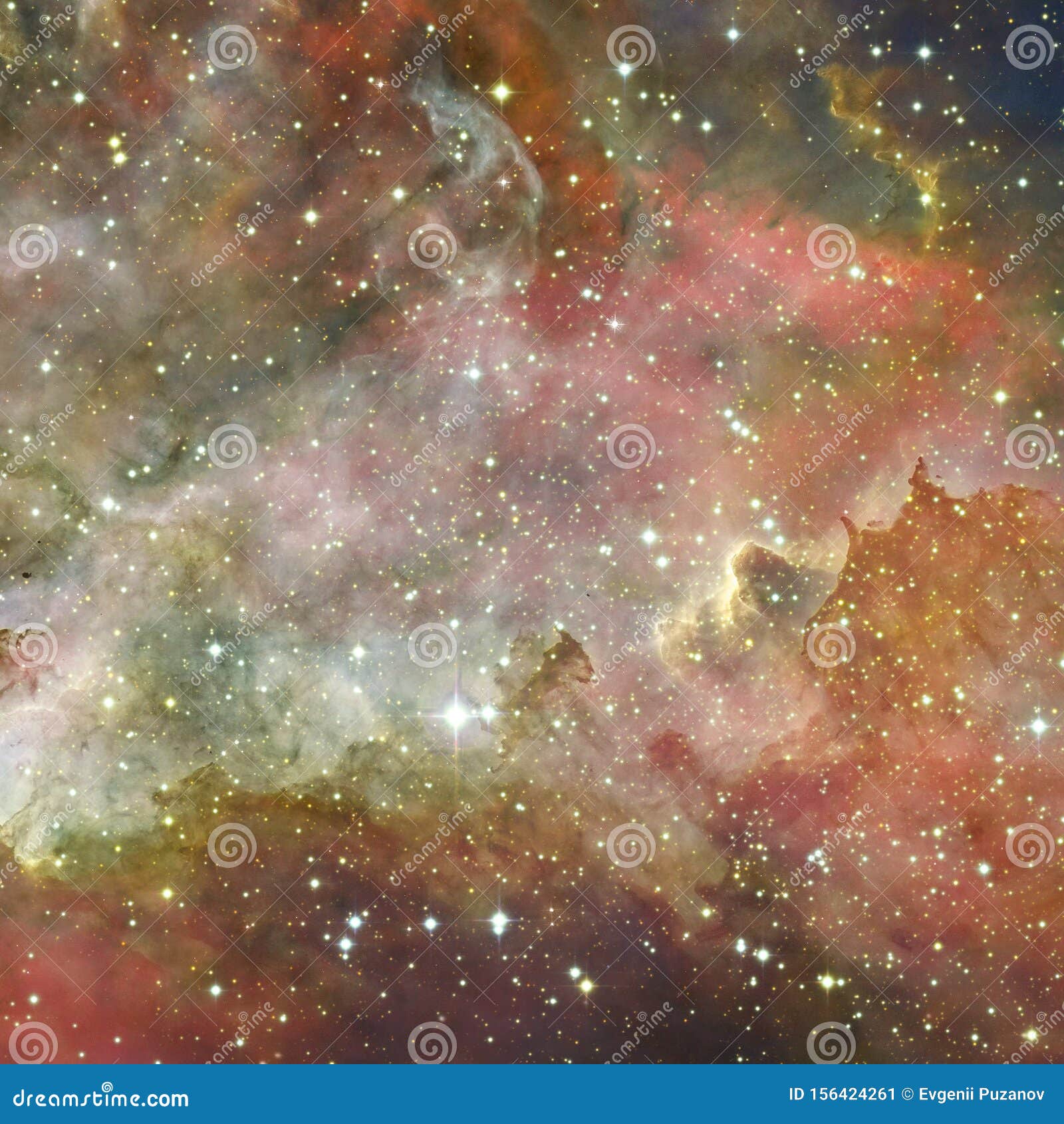 Nebula an Interstellar Cloud of Stars Dust Stock Image - Image of black ...