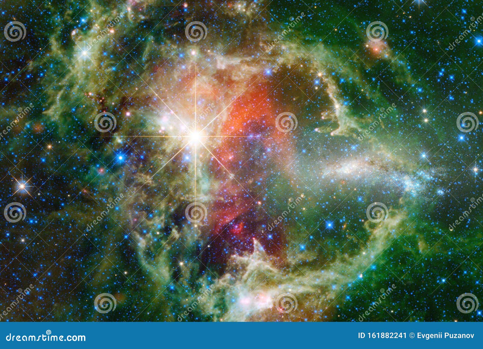 Nebula an Interstellar Cloud of Stars Dust Stock Image - Image of ...