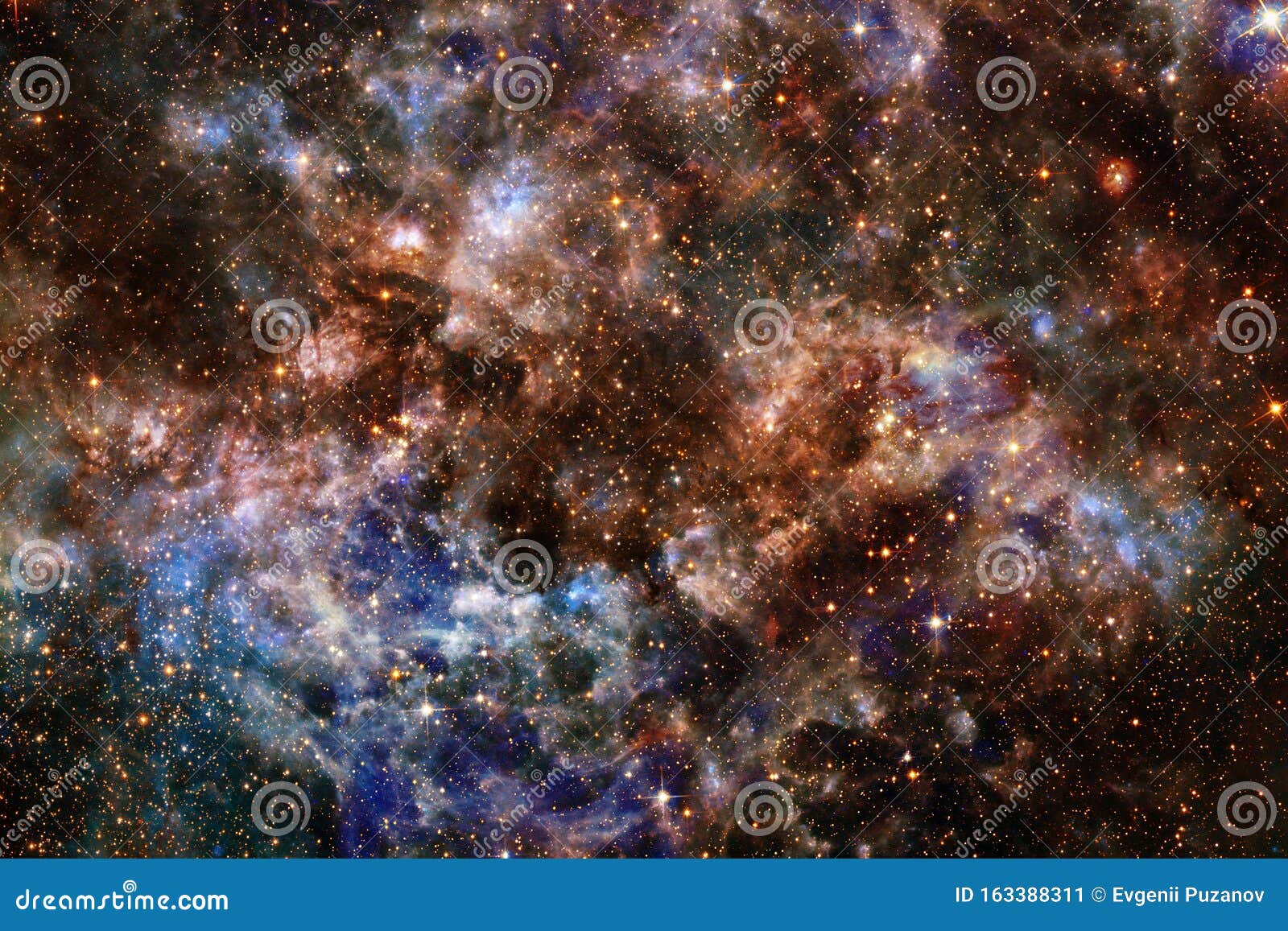 Nebula an Interstellar Cloud of Stars Dust Stock Image - Image of ...