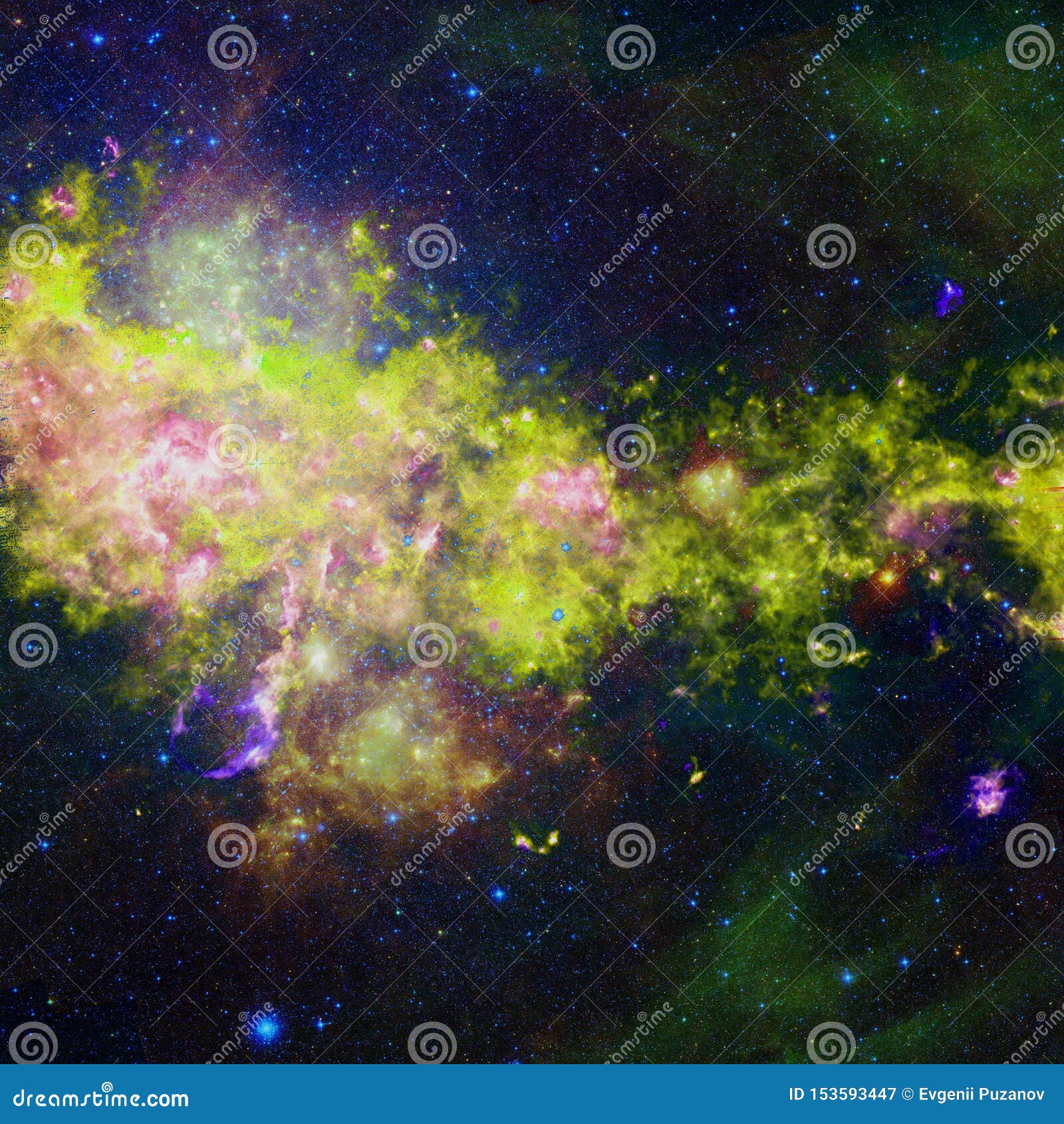 Nebula an Interstellar Cloud of Stars Dust Stock Image - Image of ...