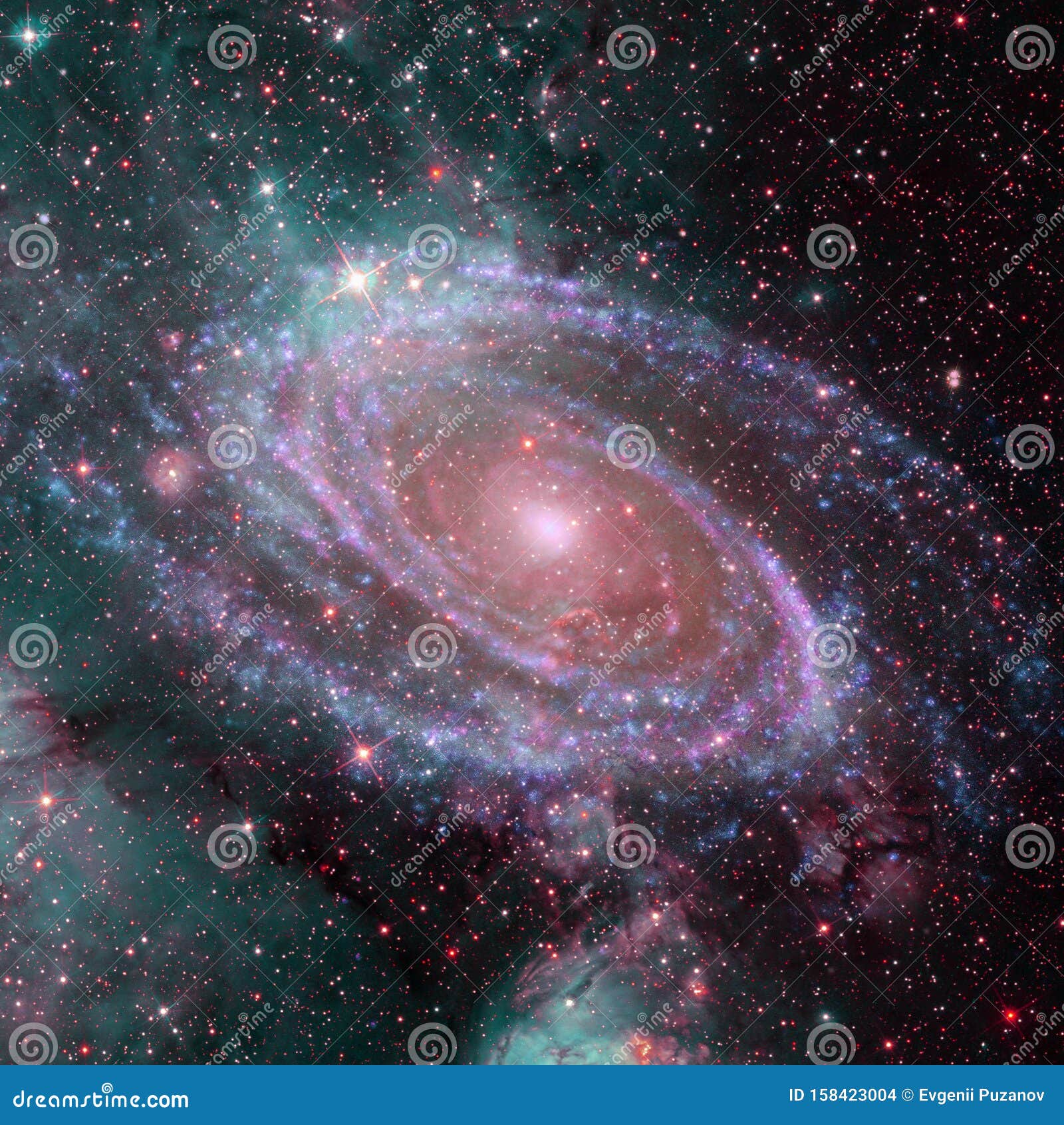 Nebula an Interstellar Cloud of Stars Dust Stock Photo - Image of ...