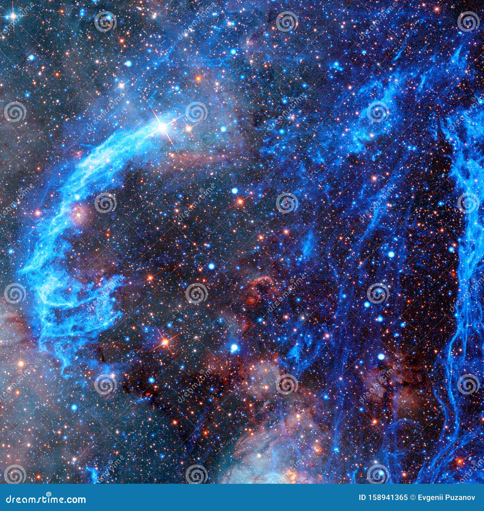 Nebula an Interstellar Cloud of Stars Dust Stock Image - Image of dark ...