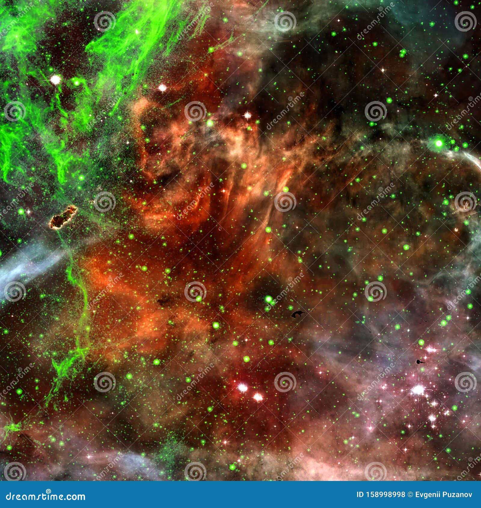 Nebula an Interstellar Cloud of Stars Dust Stock Photo - Image of bang ...