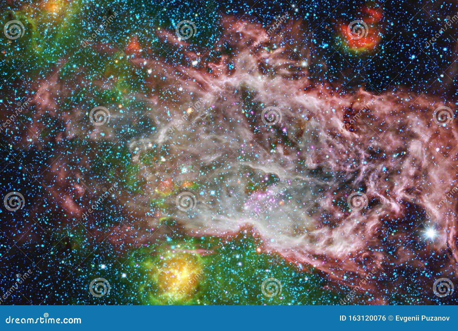 Nebula in Outer Space. Elements of this Image Furnished by NASA Stock ...