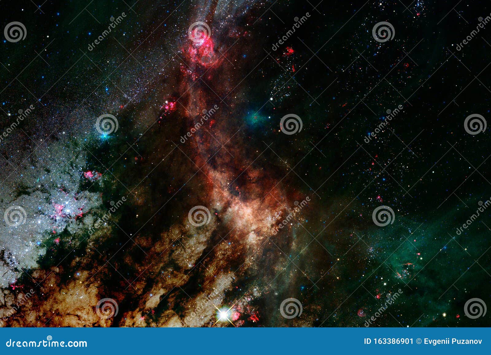 Nebula in Outer Space. Elements of this Image Furnished by NASA Stock ...