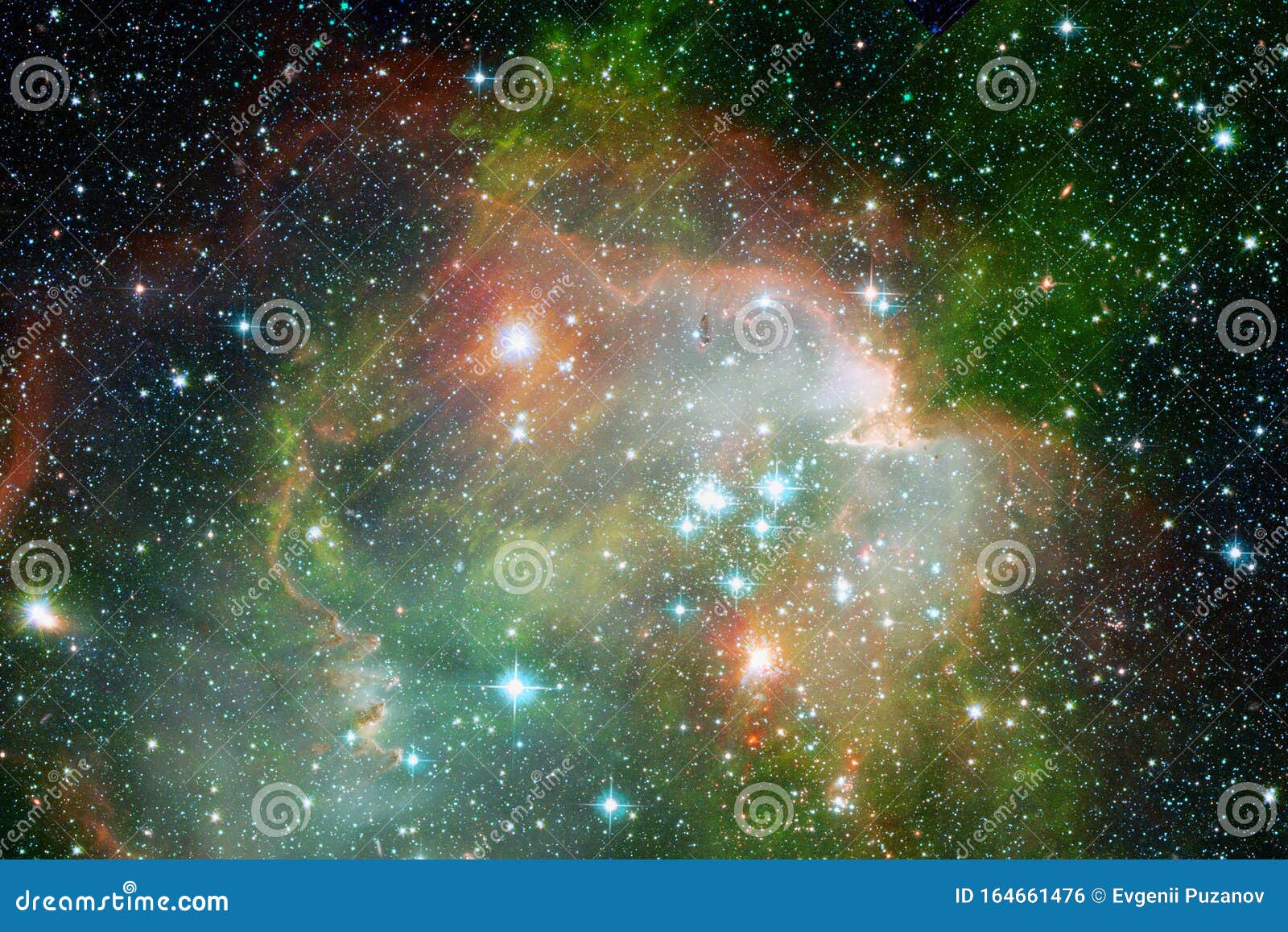 Nebula in Outer Space. Elements of this Image Furnished by NASA Stock ...