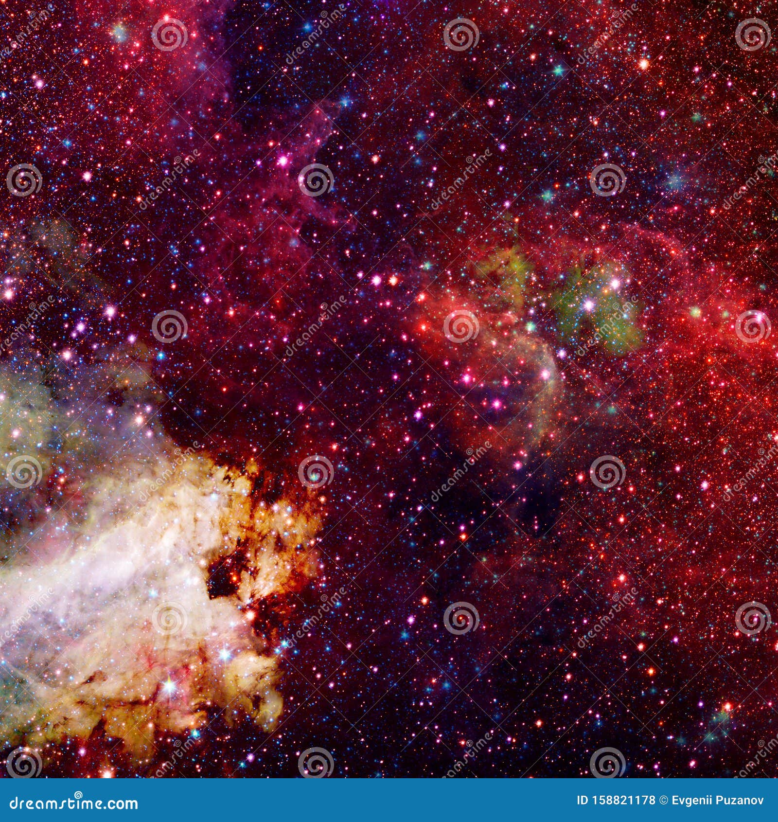 Nebula in Outer Space. Elements of this Image Furnished by NASA Stock ...