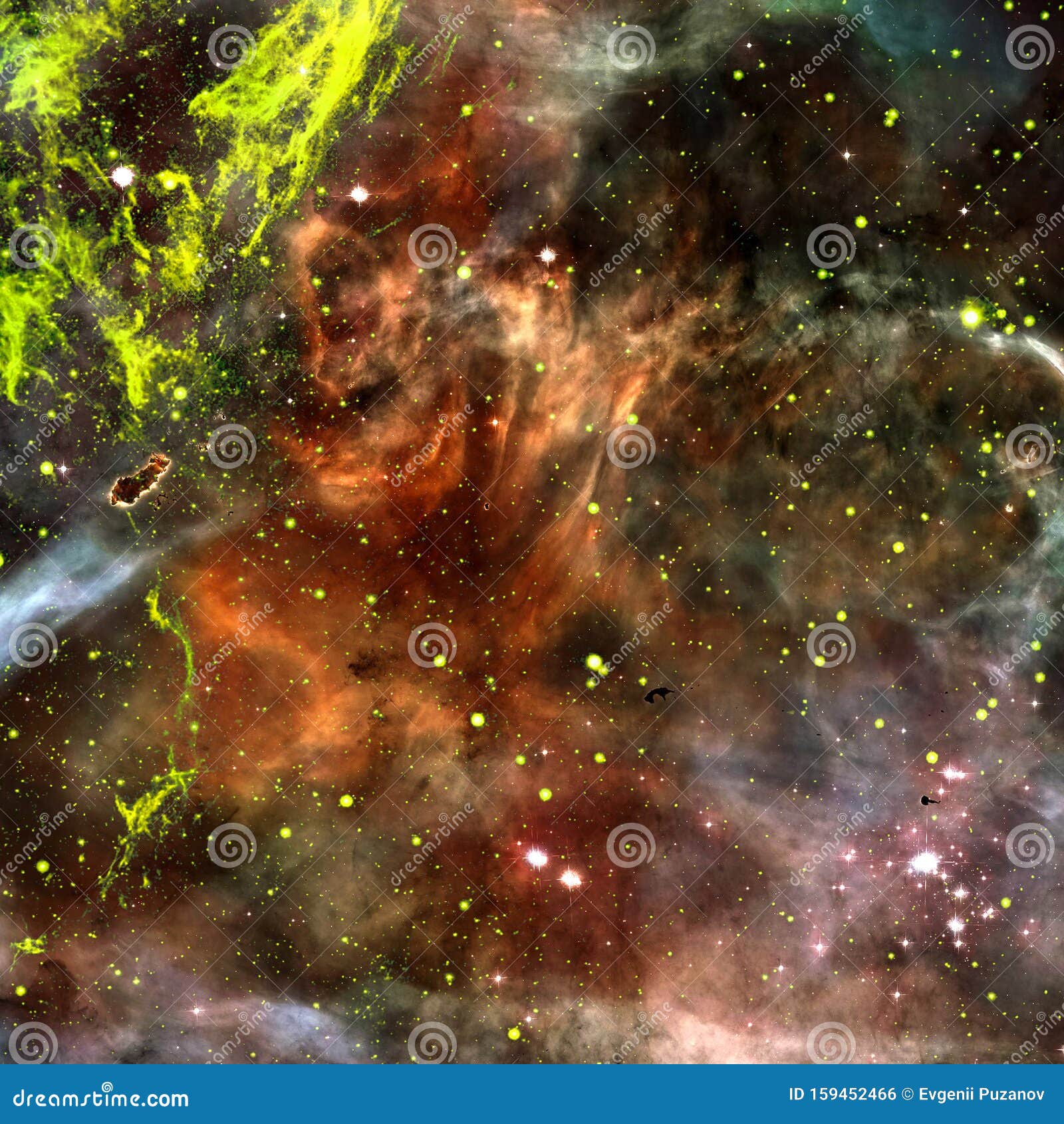 Nebula in Outer Space. Elements of this Image Furnished by NASA Stock ...