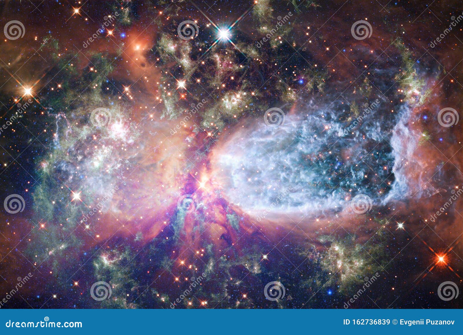 Nebula in Outer Space. Elements of this Image Furnished by NASA Stock ...