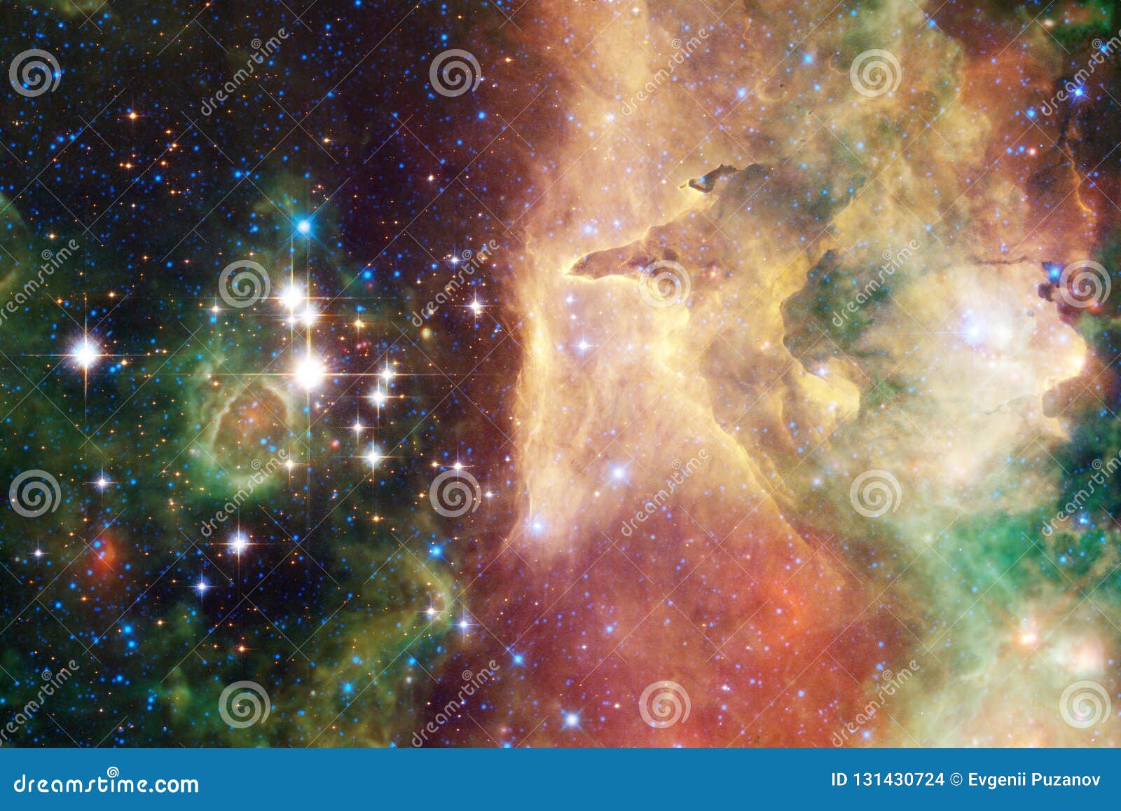 Nebula. Outer Space Image that is Suitable for Wallpaper Stock Photo ...