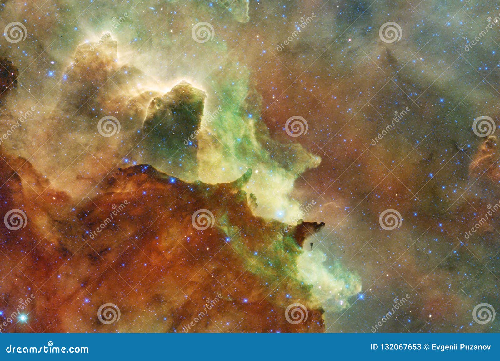 Nebula. Outer Space Image that is Suitable for Wallpaper Stock Image ...
