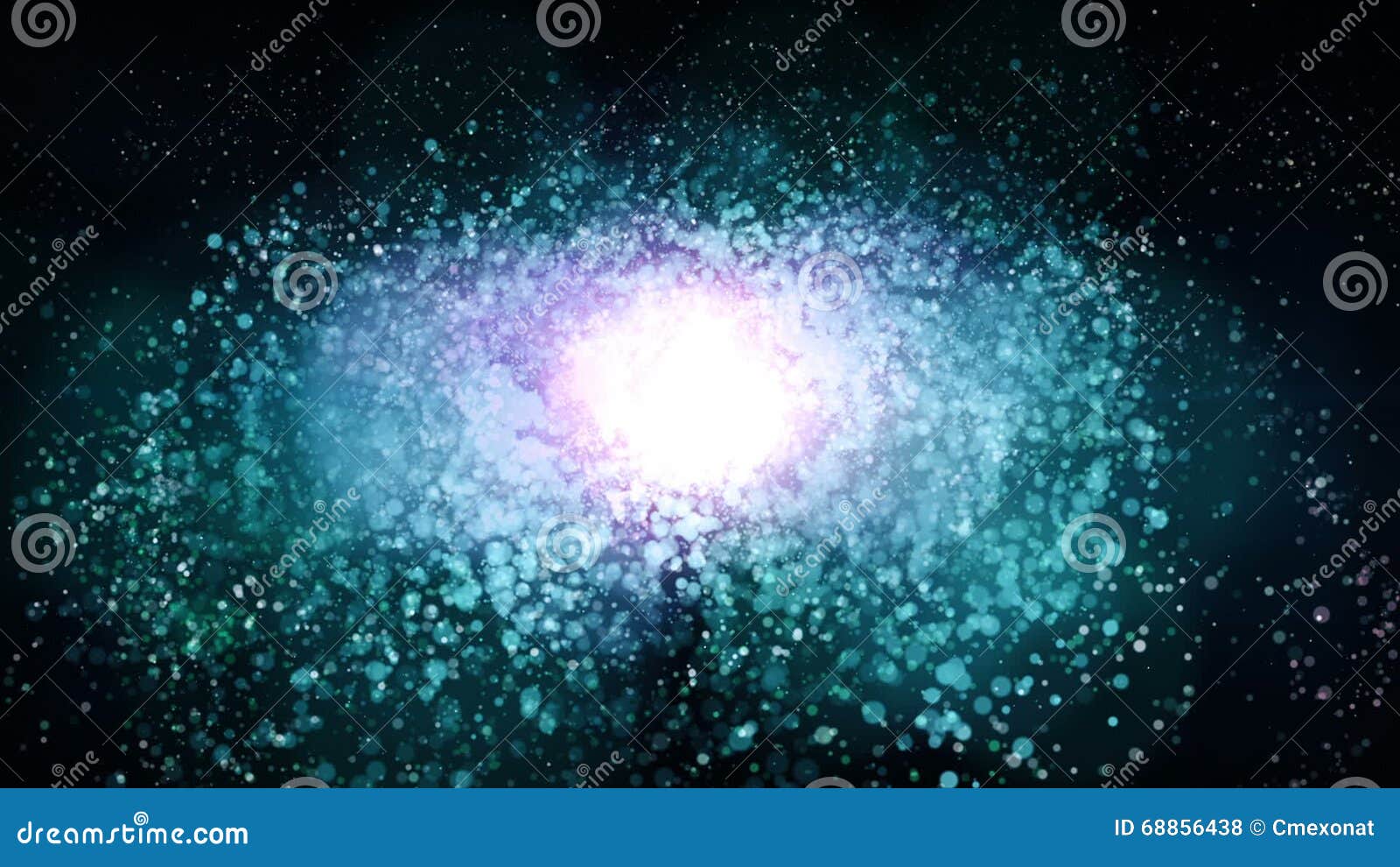 Nebula Space Background Seamless VJ Loop Animation Stock Footage ...