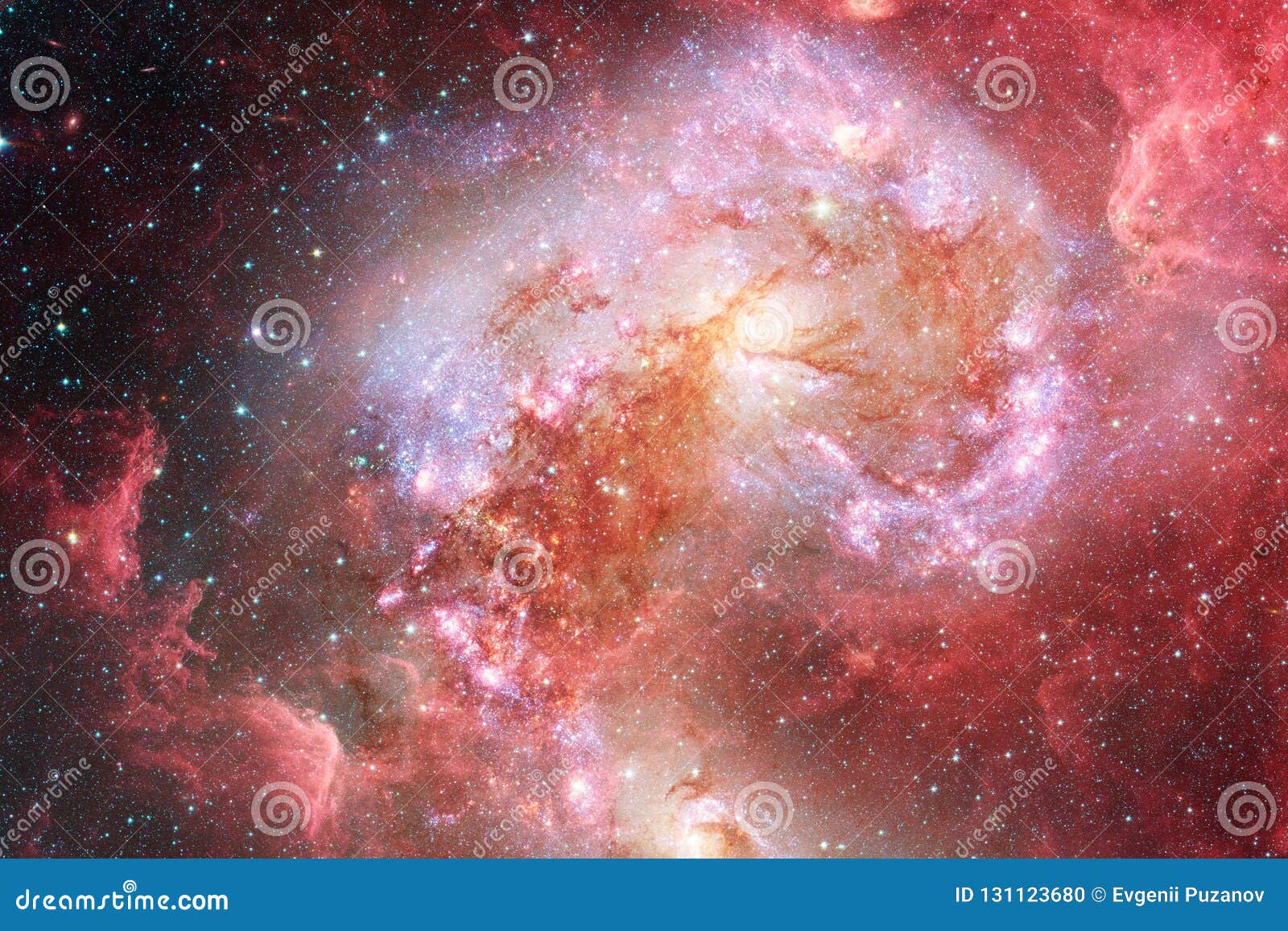 Nebulae an Interstellar Cloud of Star Dust. Stock Photo - Image of ...