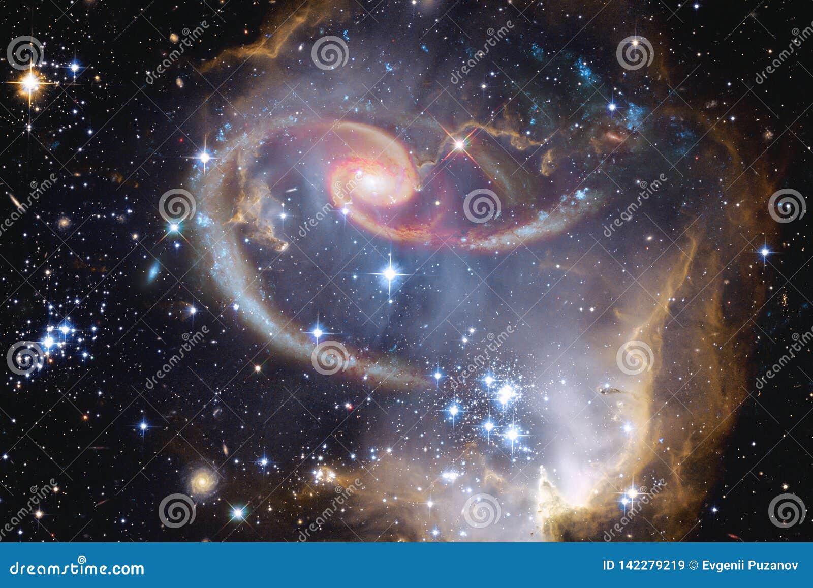 Nebulae an Interstellar Cloud of Star Dust Stock Image - Image of bang ...