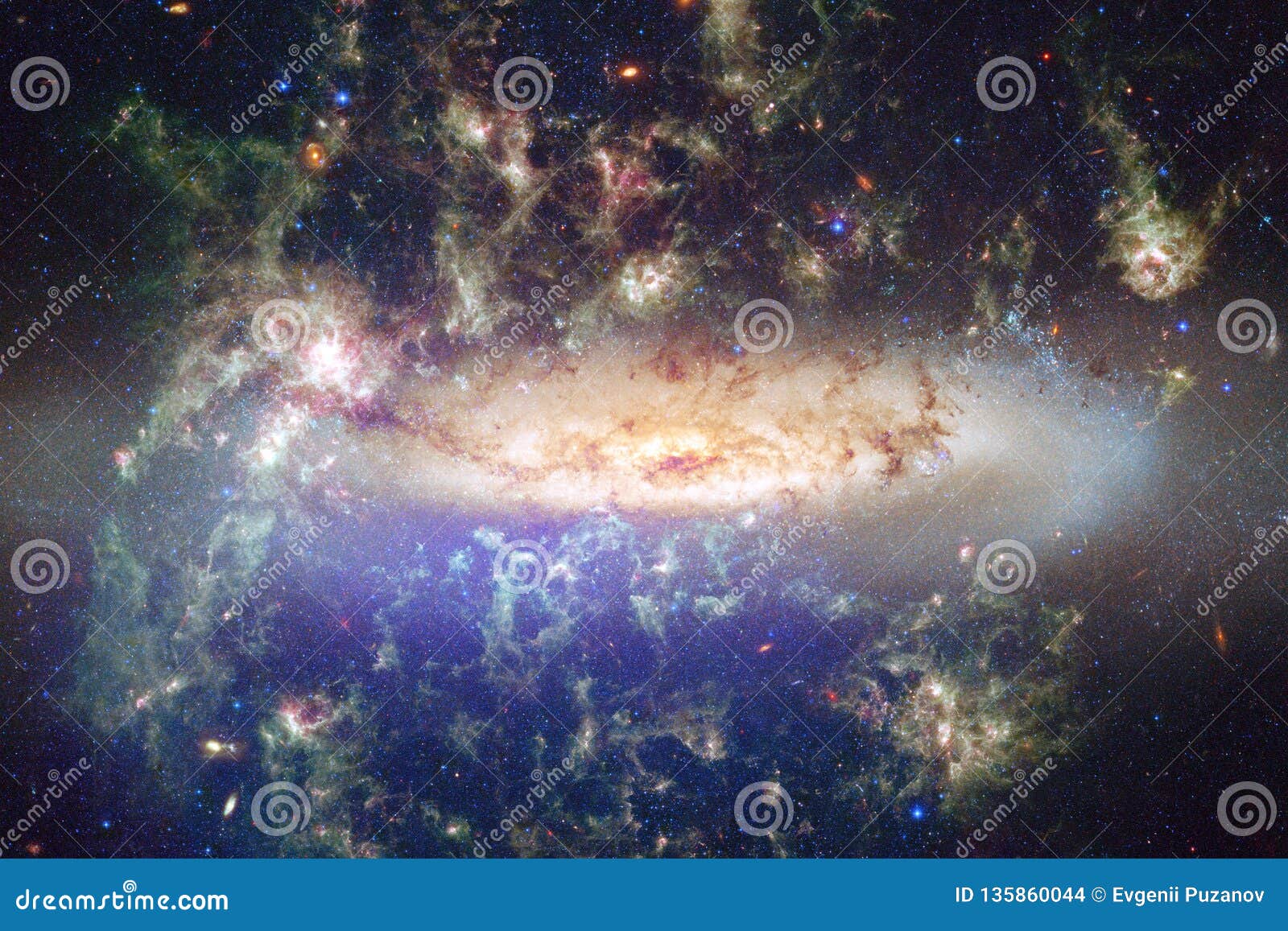 Nebulae an Interstellar Cloud of Star Dust Stock Photo - Image of ...