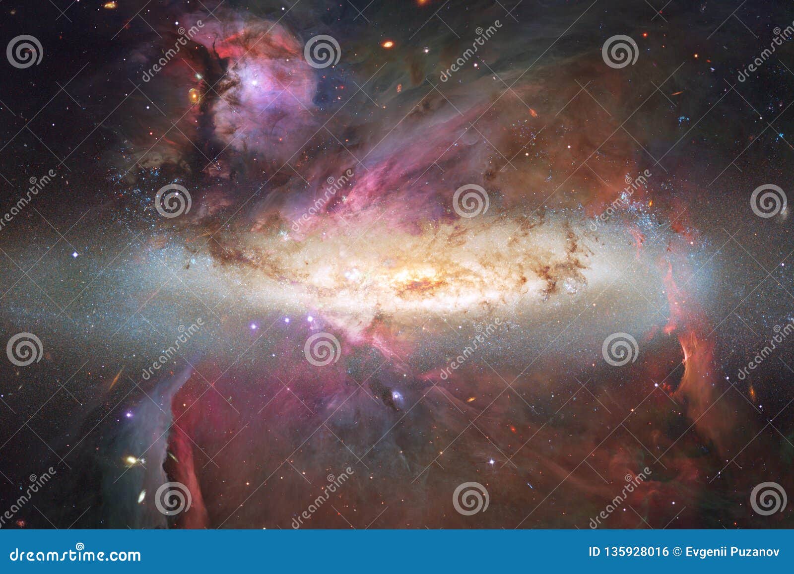 Nebulae an Interstellar Cloud of Star Dust Stock Photo - Image of bang ...