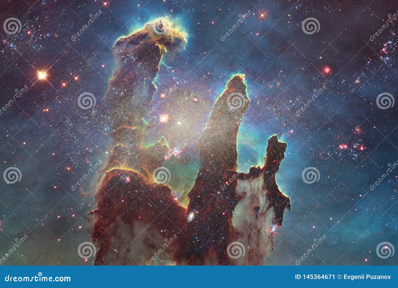 Nebulae An Interstellar Cloud Of Star Dust Stock Photo | CartoonDealer ...