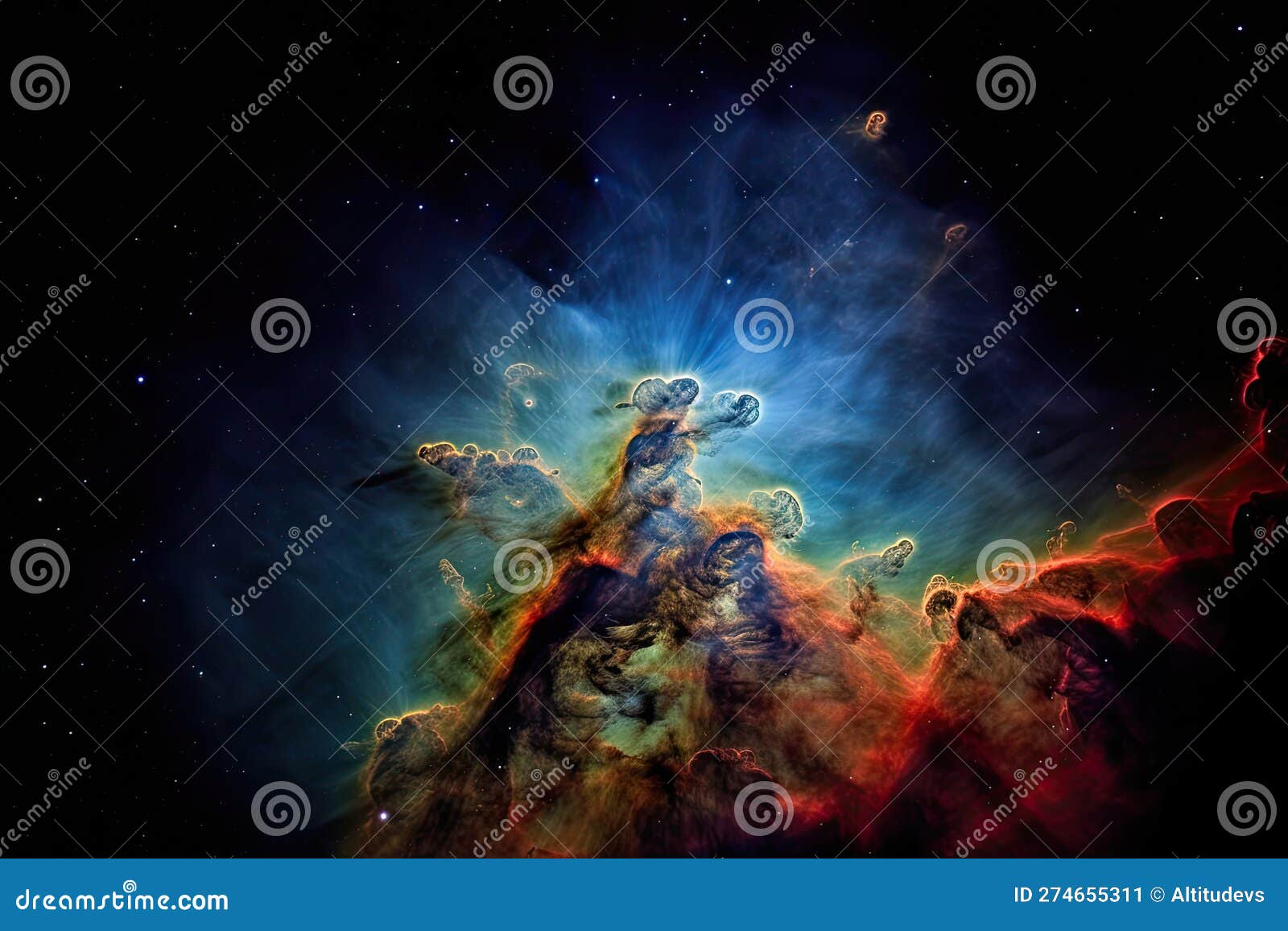 Nebulae and Star Clusters in the Distant, Unexplored Depths of Space ...