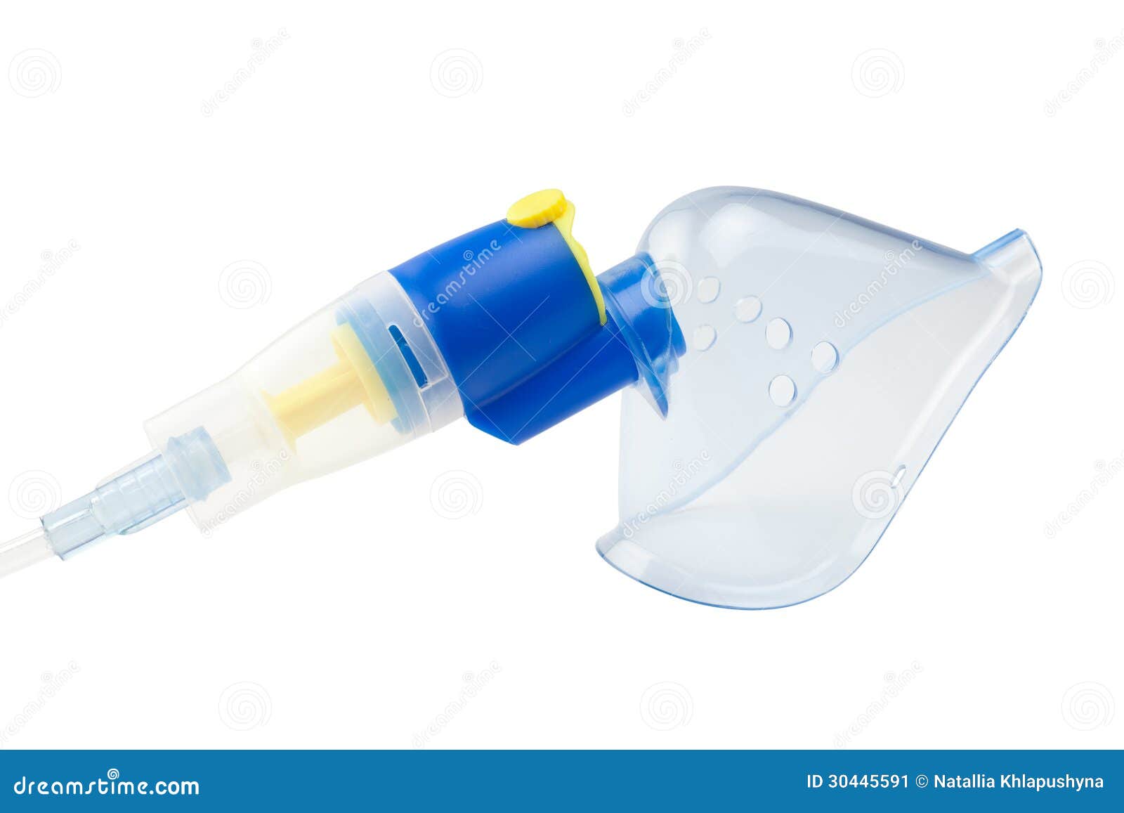 Nebuliser inhaler mask stock image. Image of asthma, pulmonary - 30445591
