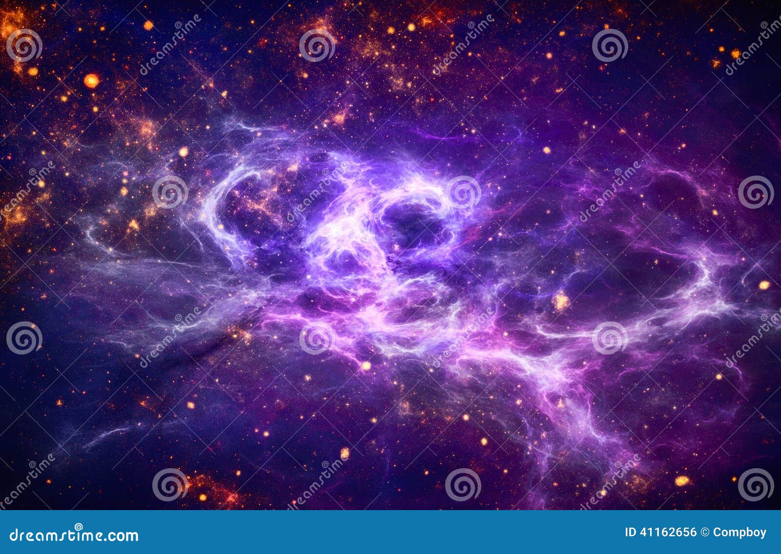 Nebulosa Del Espacio Profundo Foto de archivo - Imagen de estrella ...