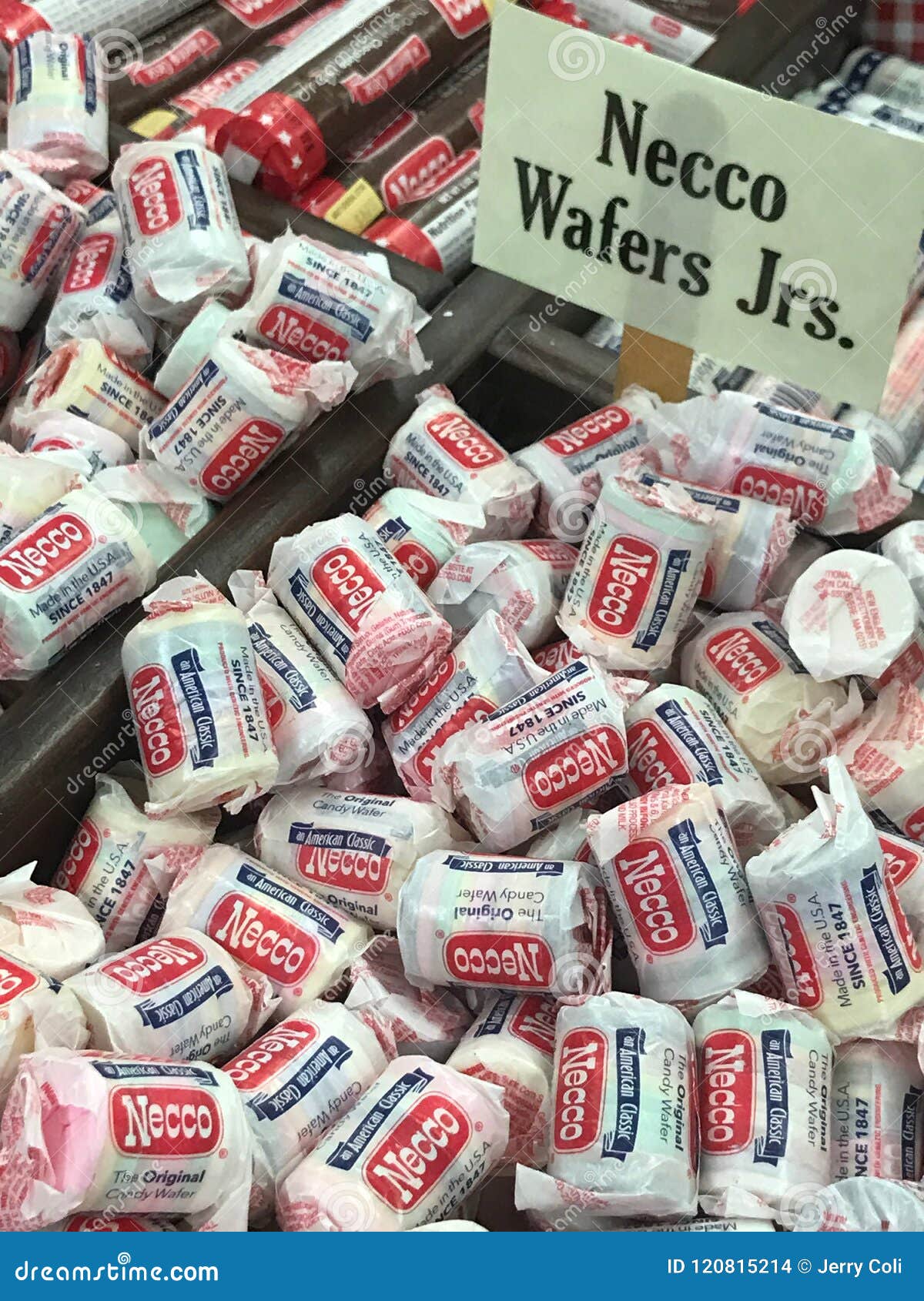 Necco Wafers Jr Penny Candy Editorial Stock Image - Image of wrapped ...
