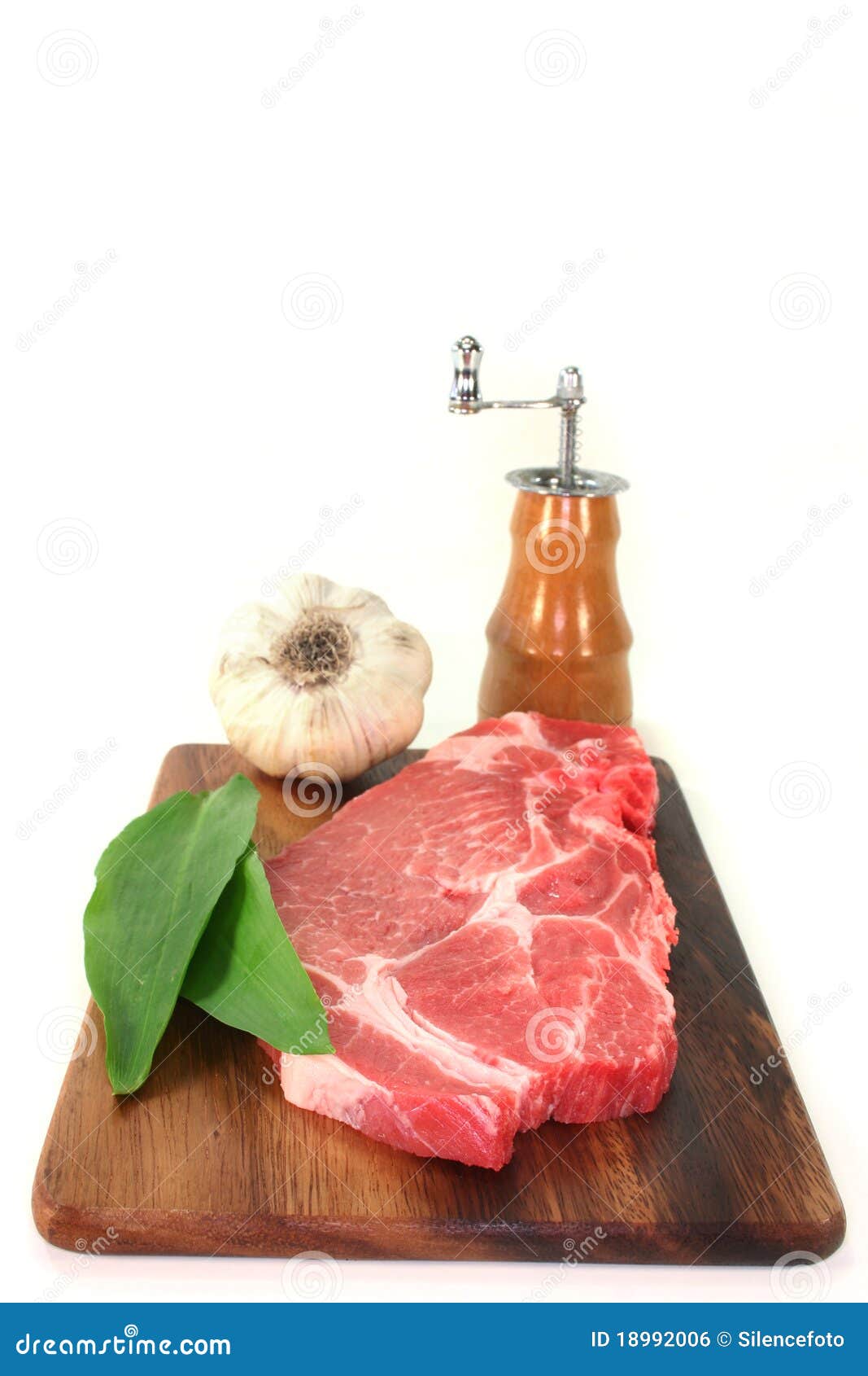 Neck chop stock photo. Image of wild, grill, chop, garlic - 18992006