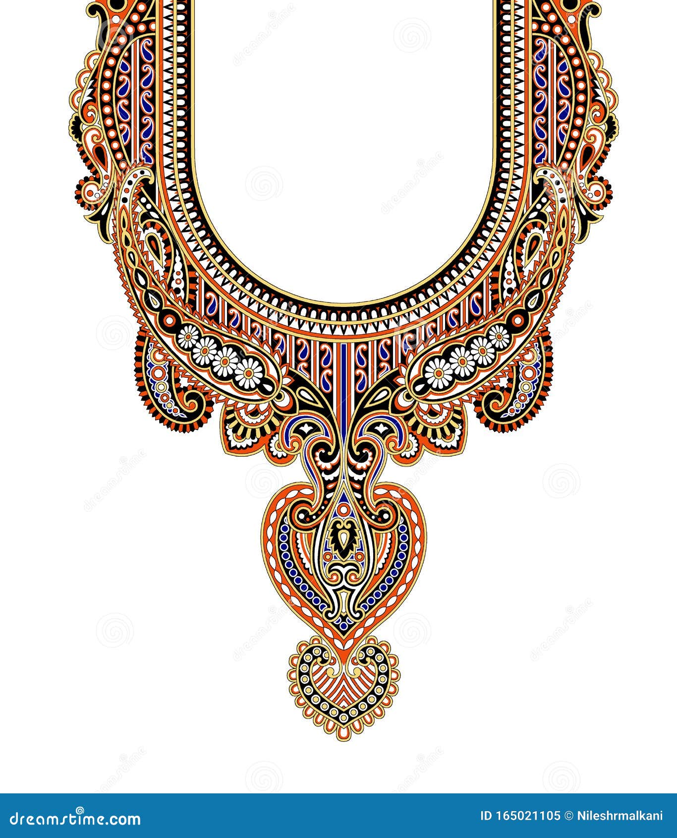 Neck Design Mock Ups Templates Vectors | CartoonDealer.com #220961724