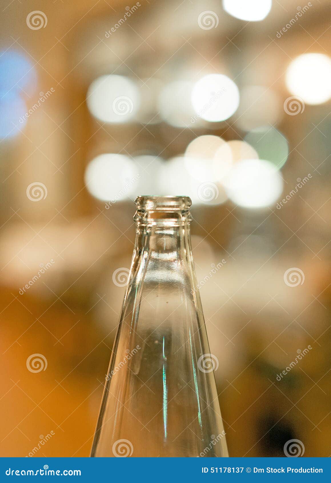 Neck of a glass bottle. stock image. Image of neck, background - 51178137