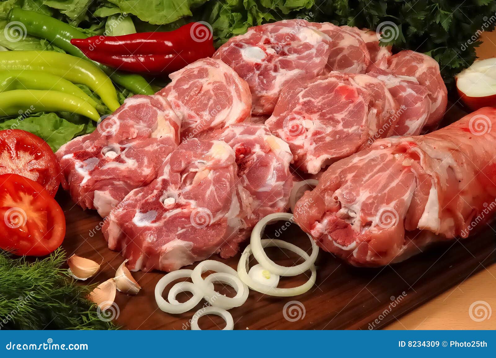 Neck meat stock image. Image of animal, food, meat, butcher - 8234309