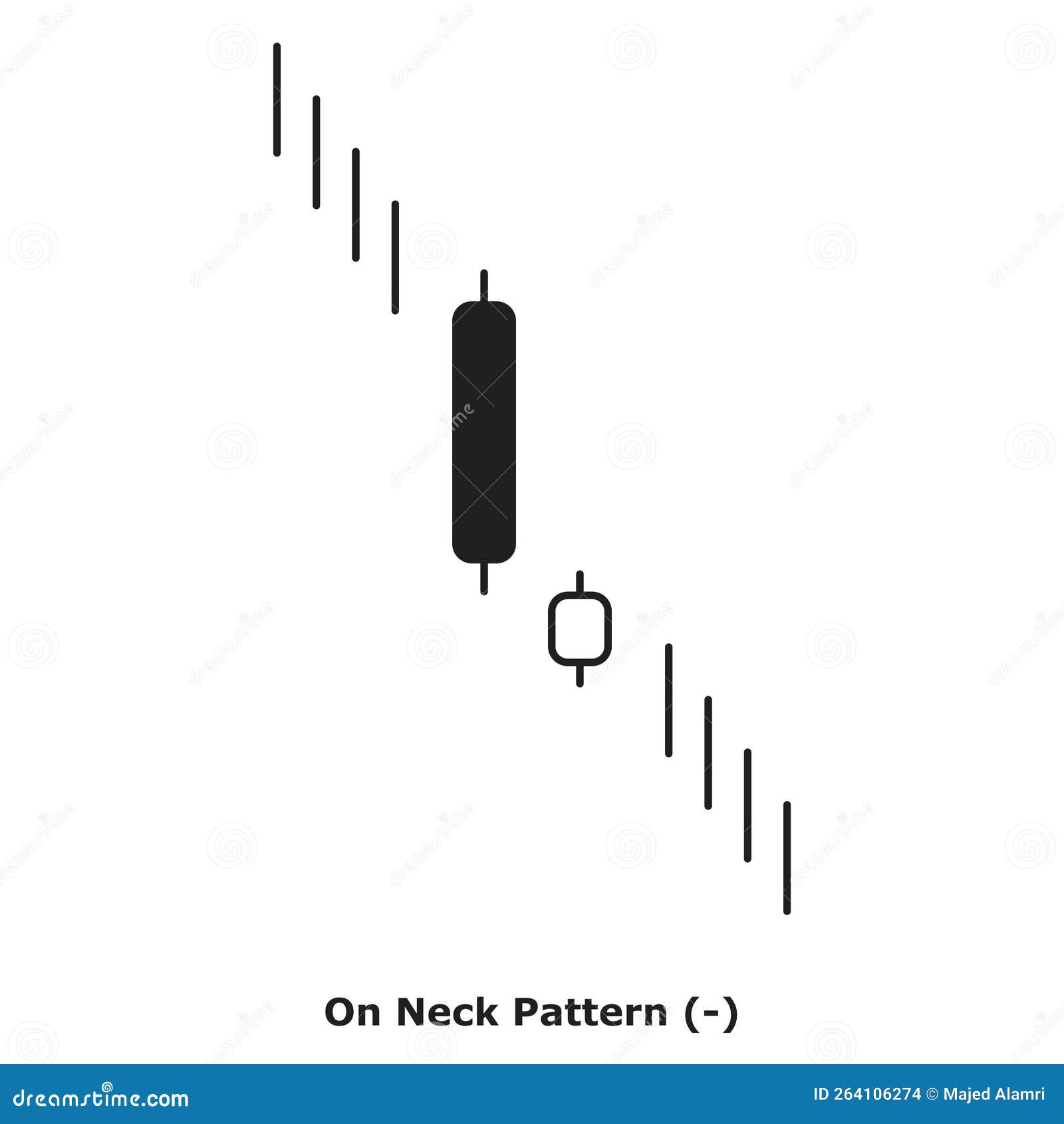 On Neck Pattern (-) White & Black - Round Stock Vector - Illustration ...