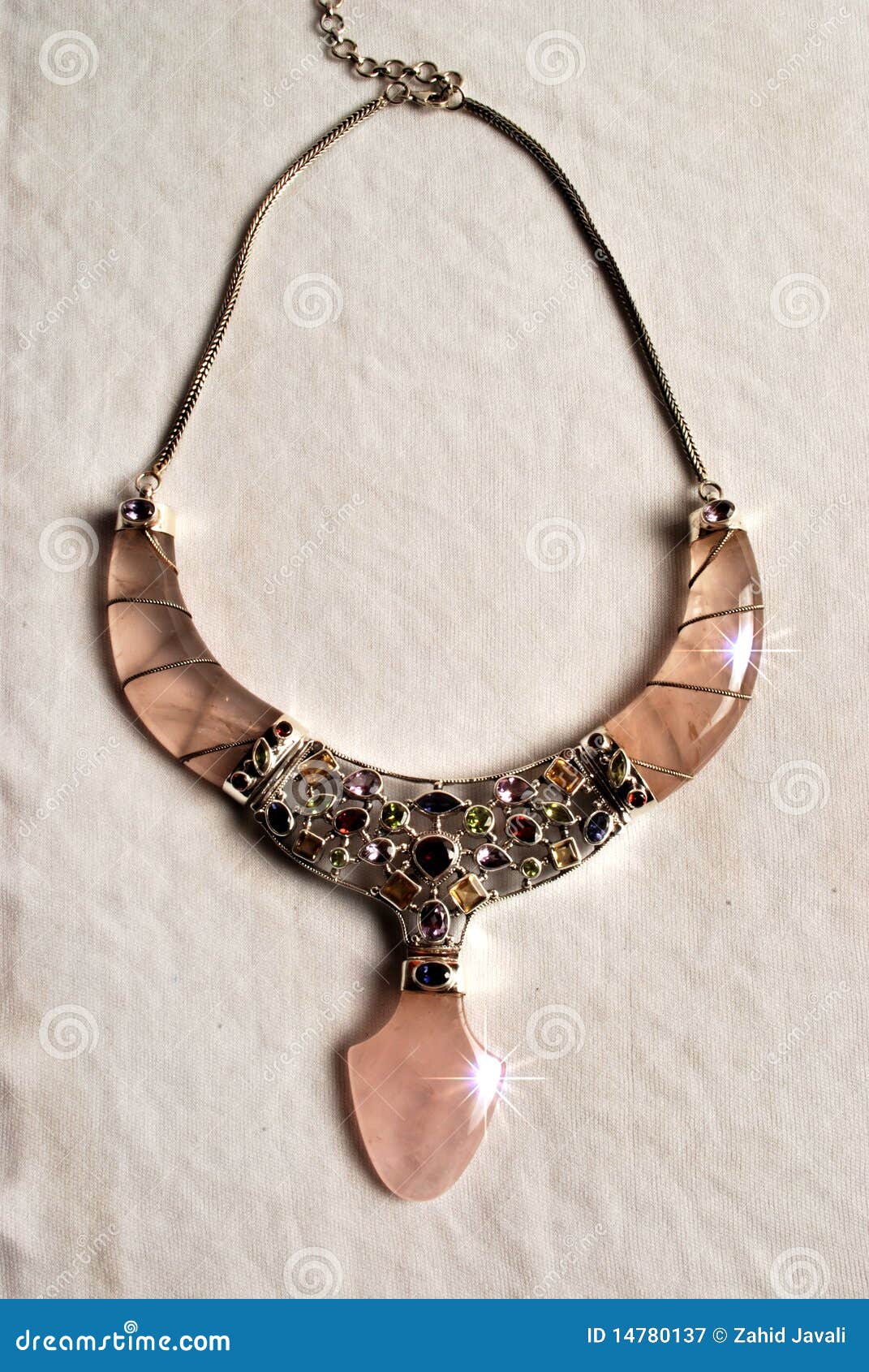 Neck piece stock image. Image of makeup, woman, accessories - 14780137