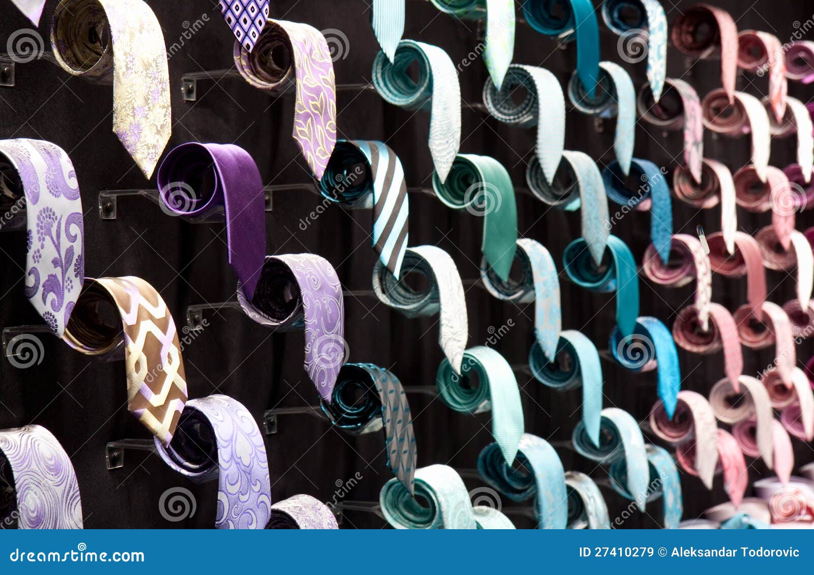 Neck ties collection stock image. Image of modern, elegance - 27410279