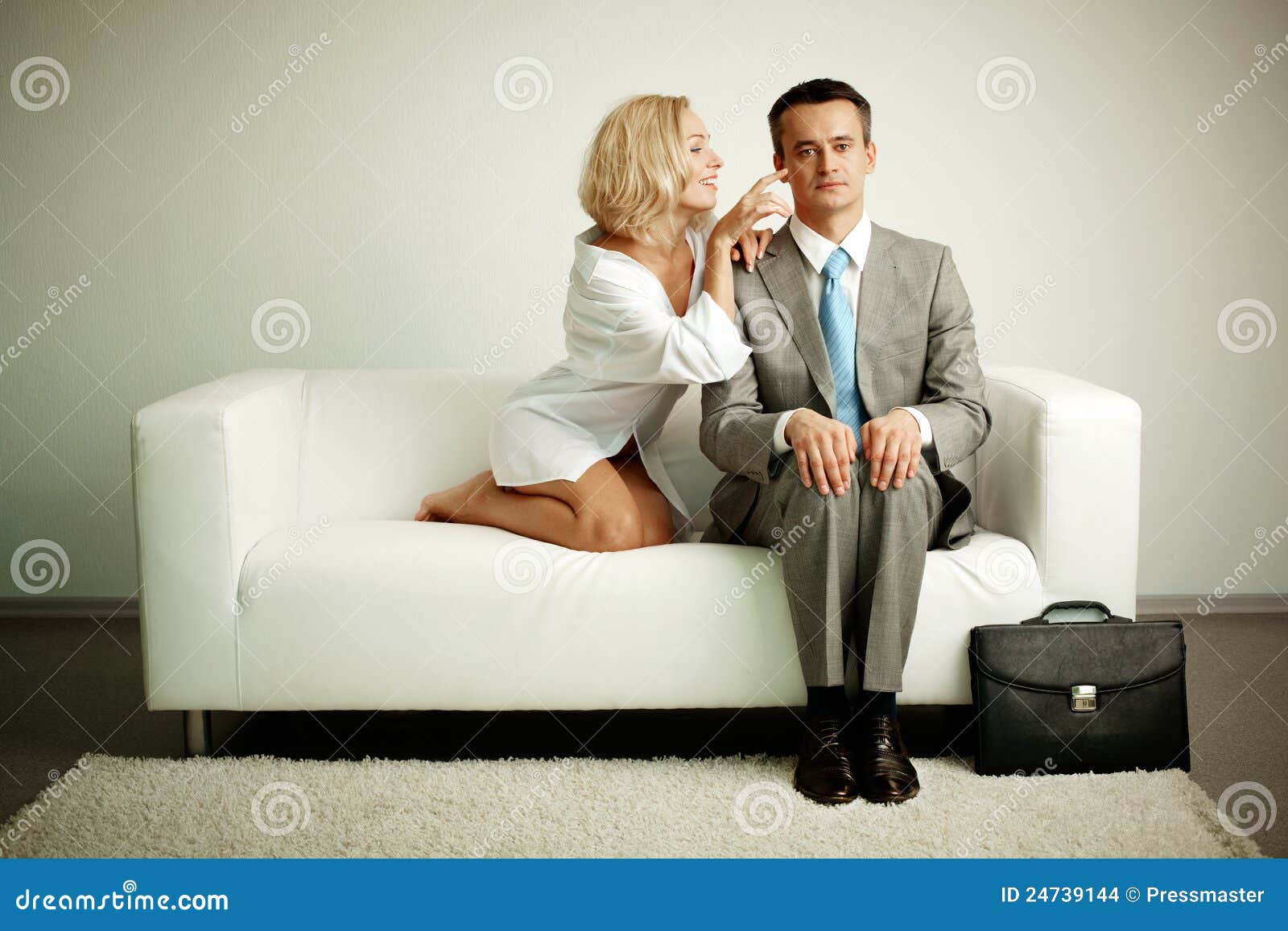 Necken stockfoto. Bild von porträt, männlich, paare, frau - 24739144