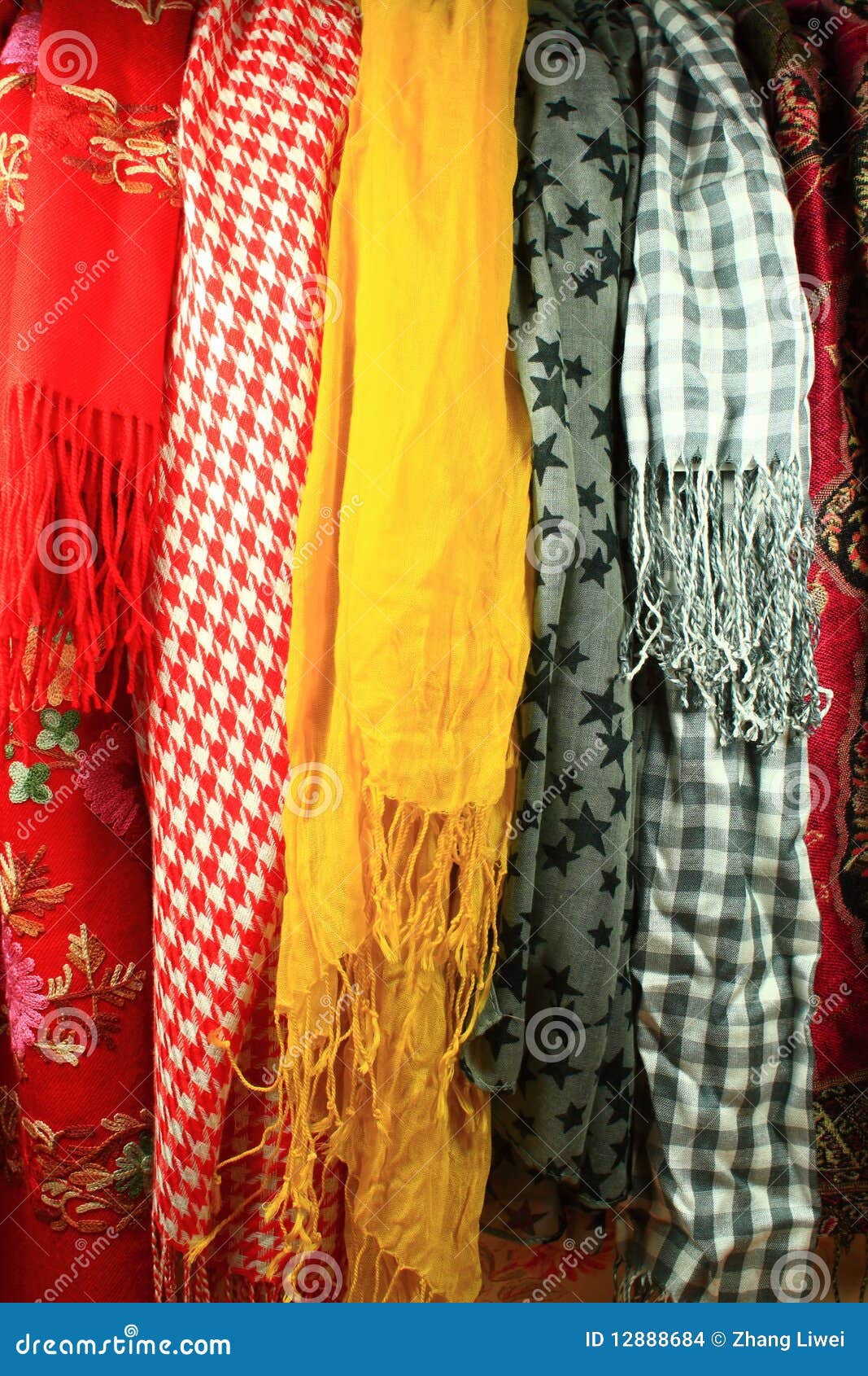 Neckerchief stock photo. Image of colorful, headscarf - 12888684