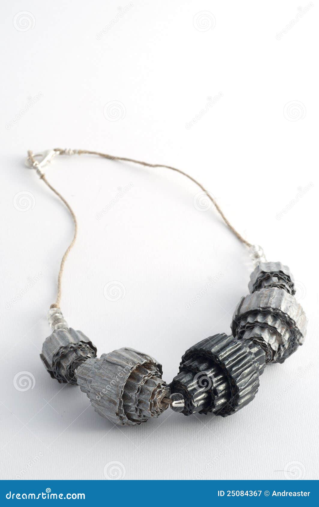 Necklace from Cardboard Packaging Stock Image - Image of italy ...