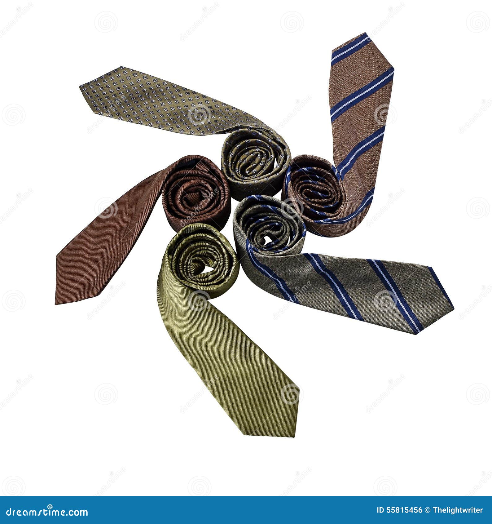 Necktie isolated on white stock photo. Image of suit - 55815456