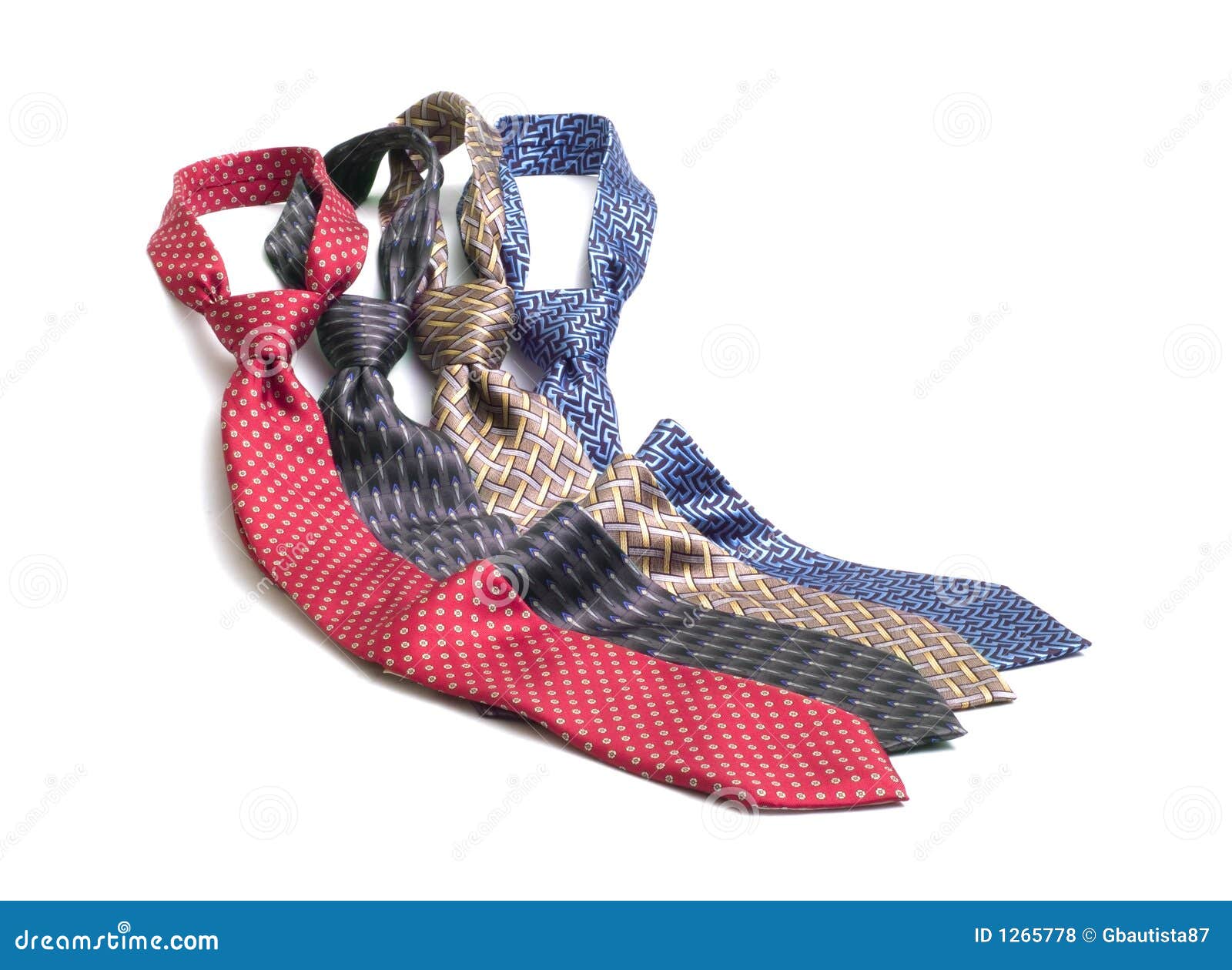 Neckties 1 stock photo. Image of pattern, formalwear, grey - 1265778