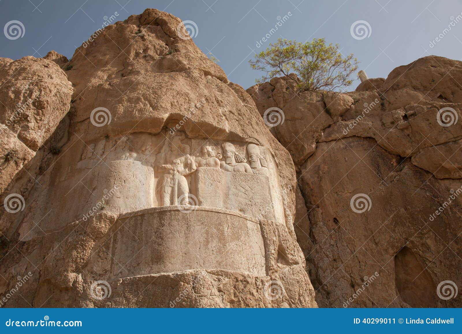Necropolis, Naqsh Rustam, Iran Stock Image - Image of ancient, turbe ...