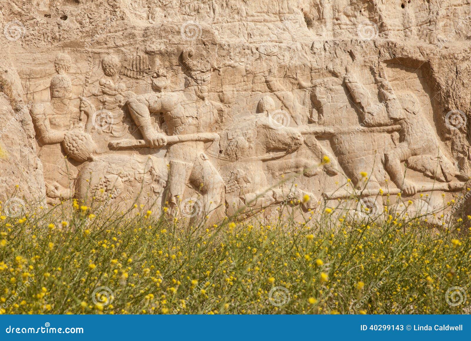 Naqsh-e Rustam Persian Ancient Necropolis Northwest Of Persepolis In ...