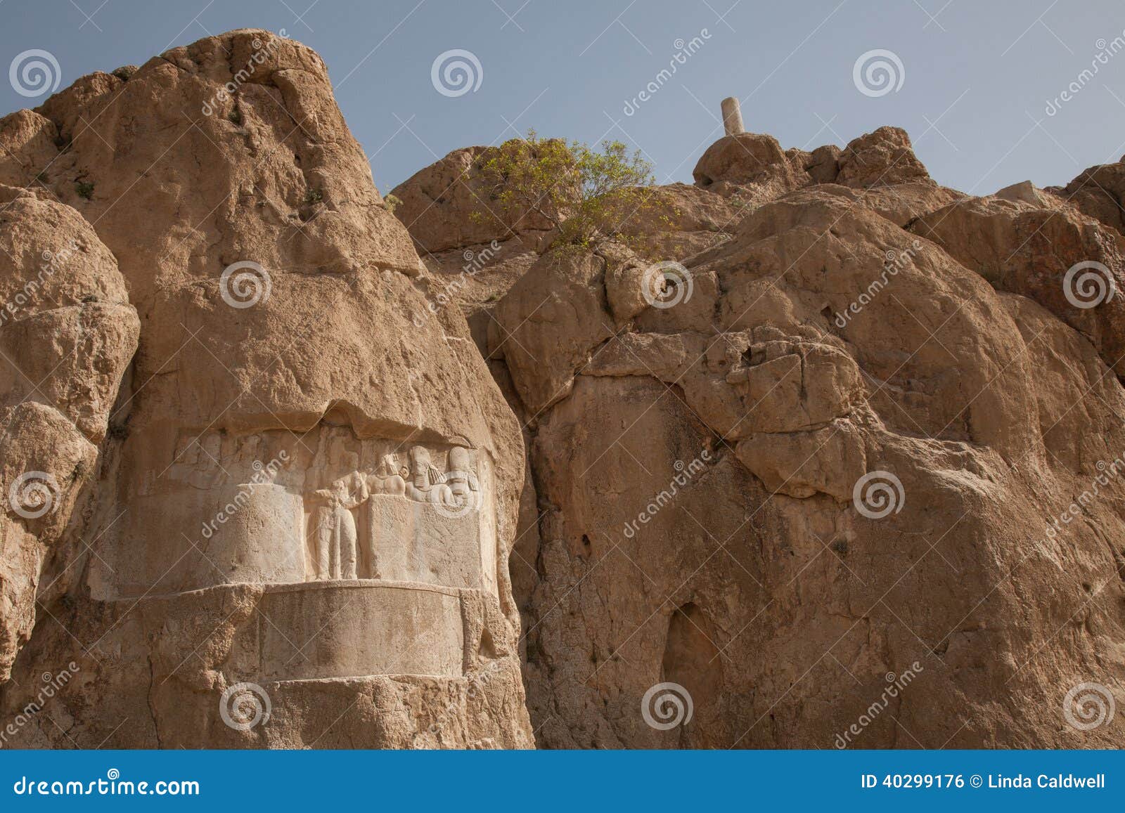Necropolis, Naqsh Rustam, Iran Stock Photo - Image of asia, antiquity ...