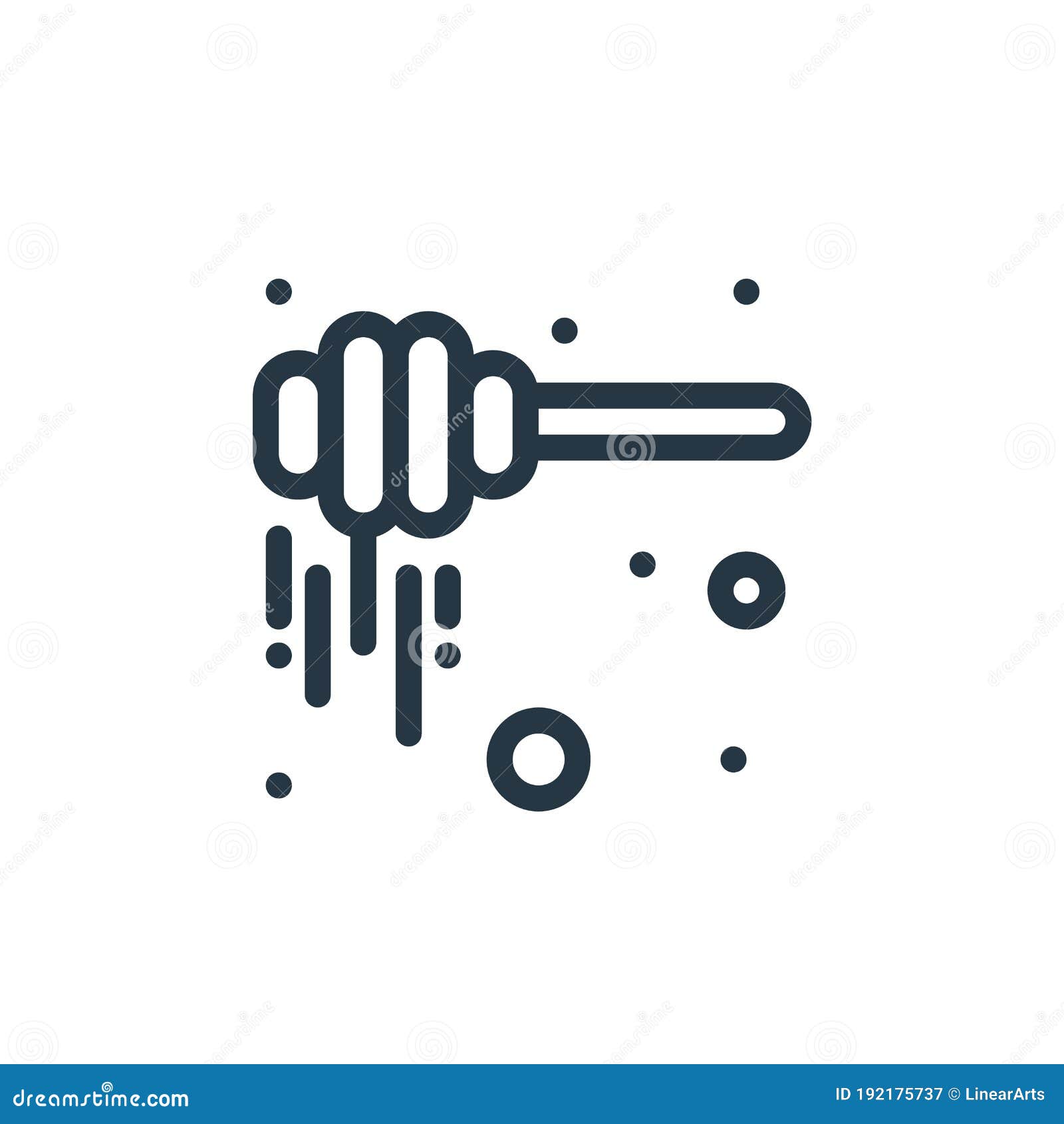Nectar Icon Vector from Food Concept. Thin Line Illustration of Nectar ...