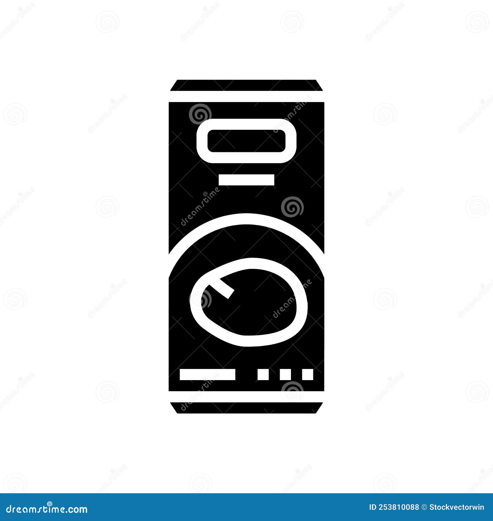 Nectar Mango Fruit Glyph Icon Vector Illustration Stock Vector ...