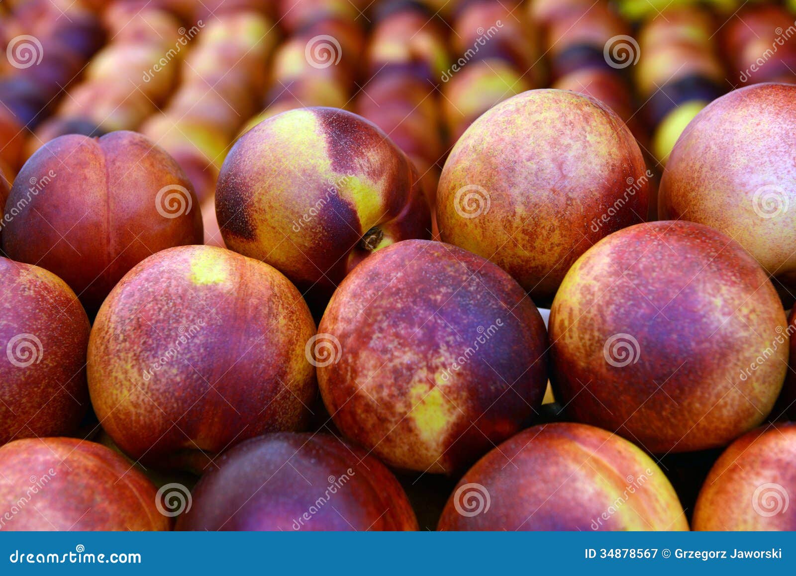 Nectarina imagen de archivo. Imagen de cocina, ensalada - 34878567